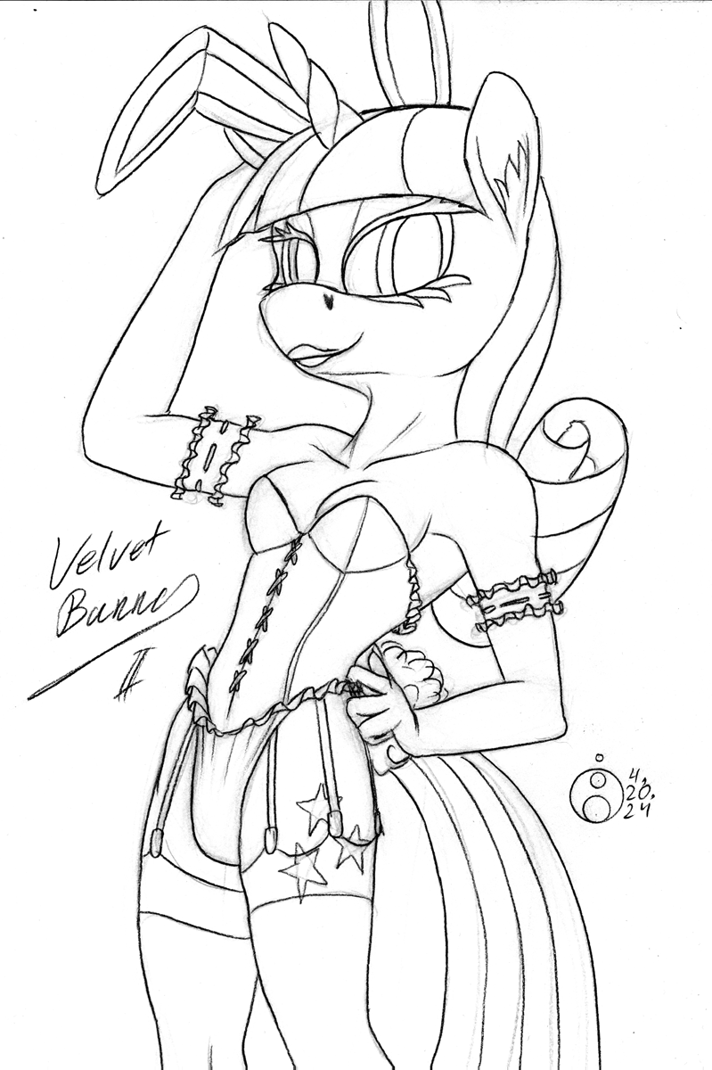 3348955 Suggestive Twilight Velvet Anthro G4 Breasts Bunny Suit Clothes Female