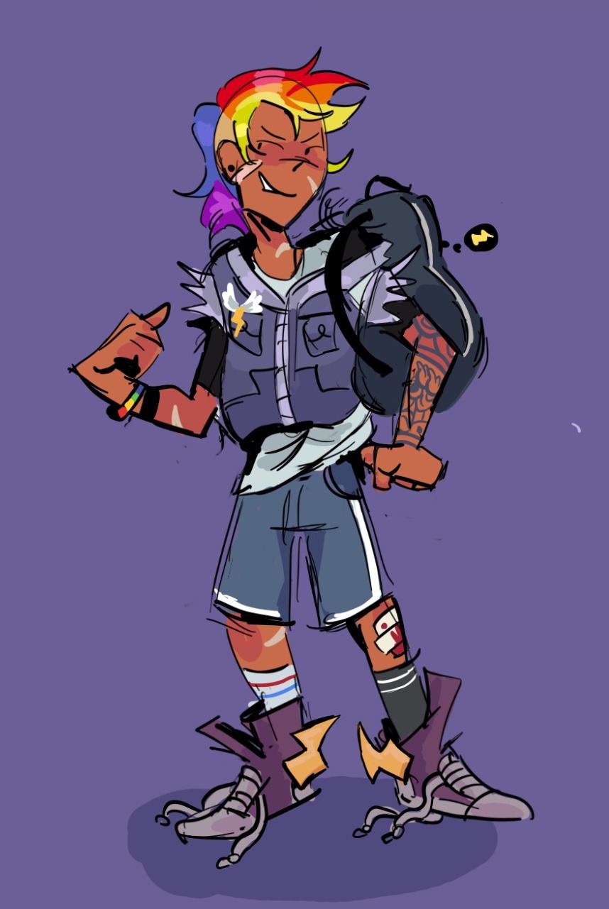 #3349252 - safe, artist:justvoidsdumbstuff1, rainbow dash, human, g4 ...