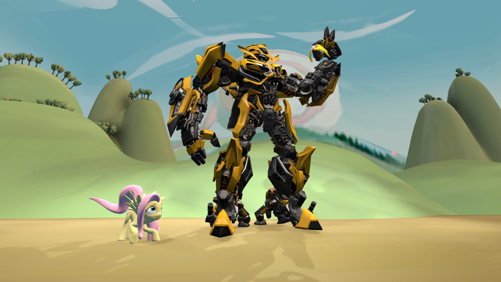 #3351058 - safe, artist:cjv2004, fluttershy, pegasus, pony, g4 ...