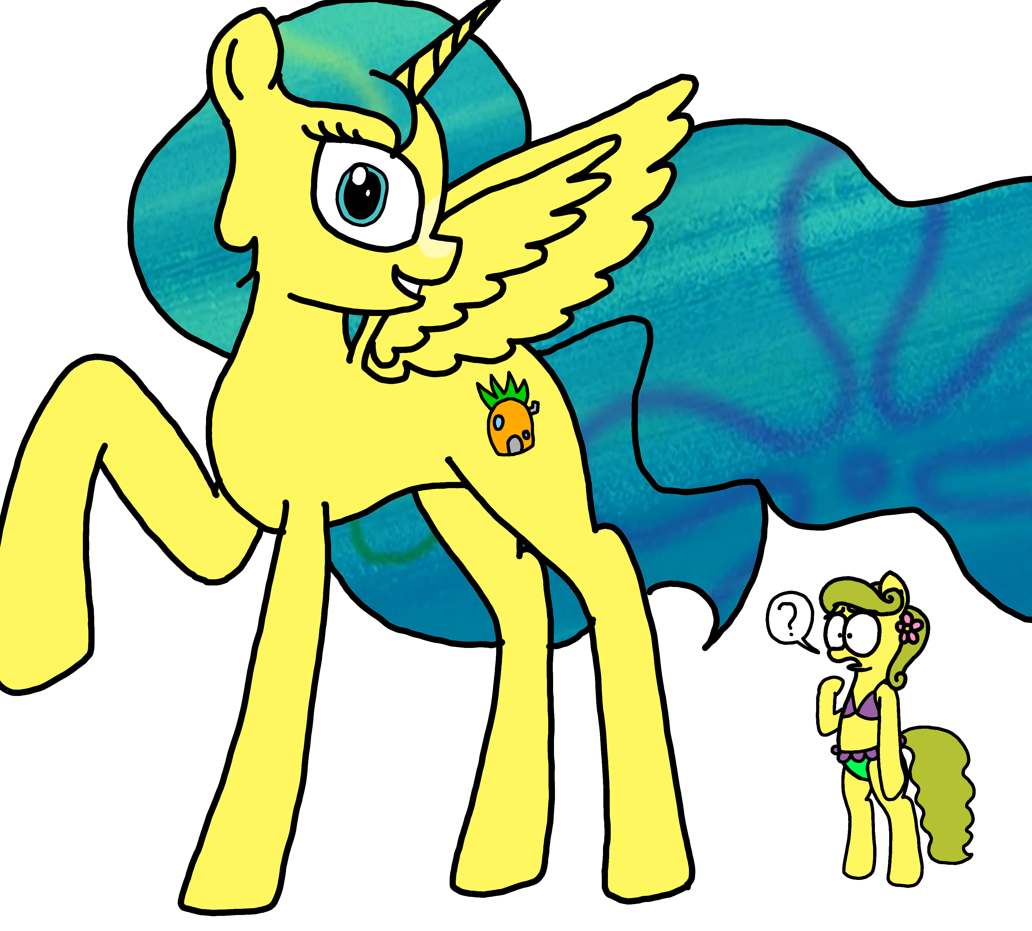 #3354514 - safe, artist:professorventurer, oc, oc only, oc:bikini ...