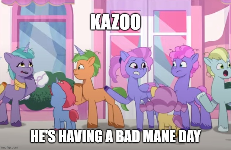 #3336845 - safe, screencap, clapboard snap, grassy hills, kazoo (g5 ...