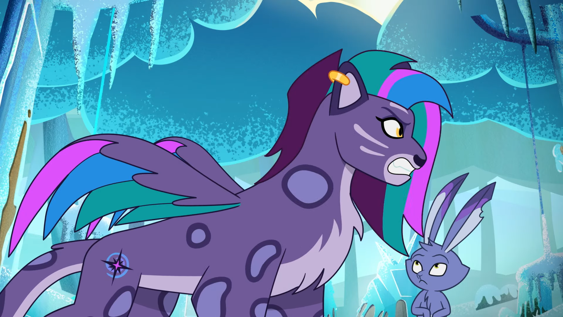 #3339888 - safe, screencap, allura, twitch (g5), aq bars, big cat ...