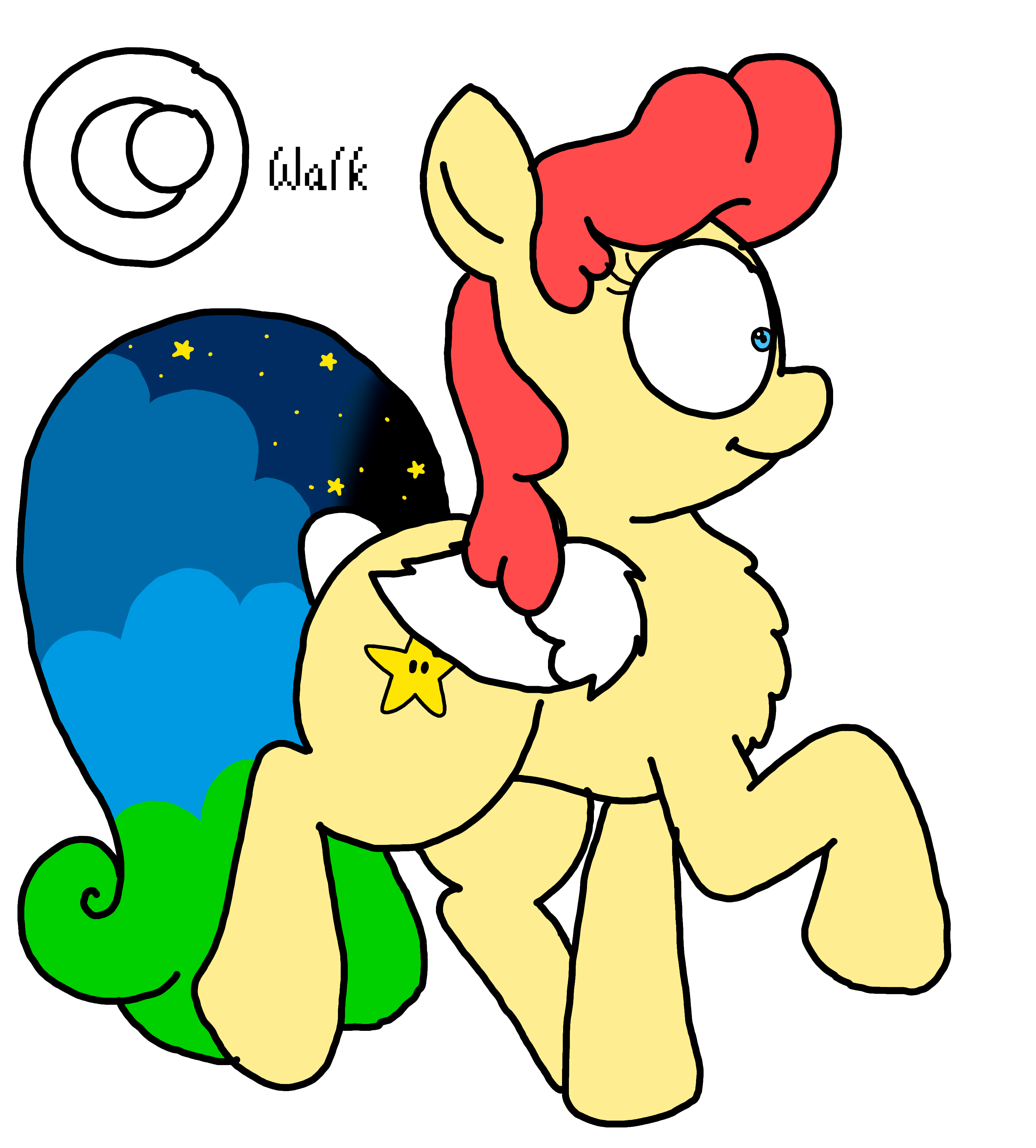 #3339931 - safe, artist:professorventurer, oc, oc:power star, controls ...