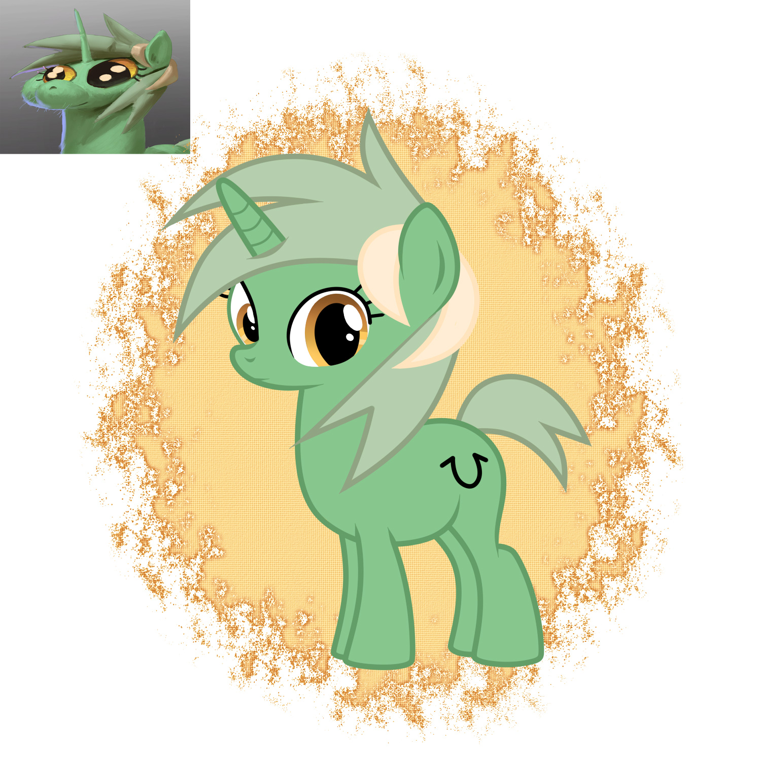 #3361587 - safe, artist:scandianon, pony, unicorn, female, horn ...