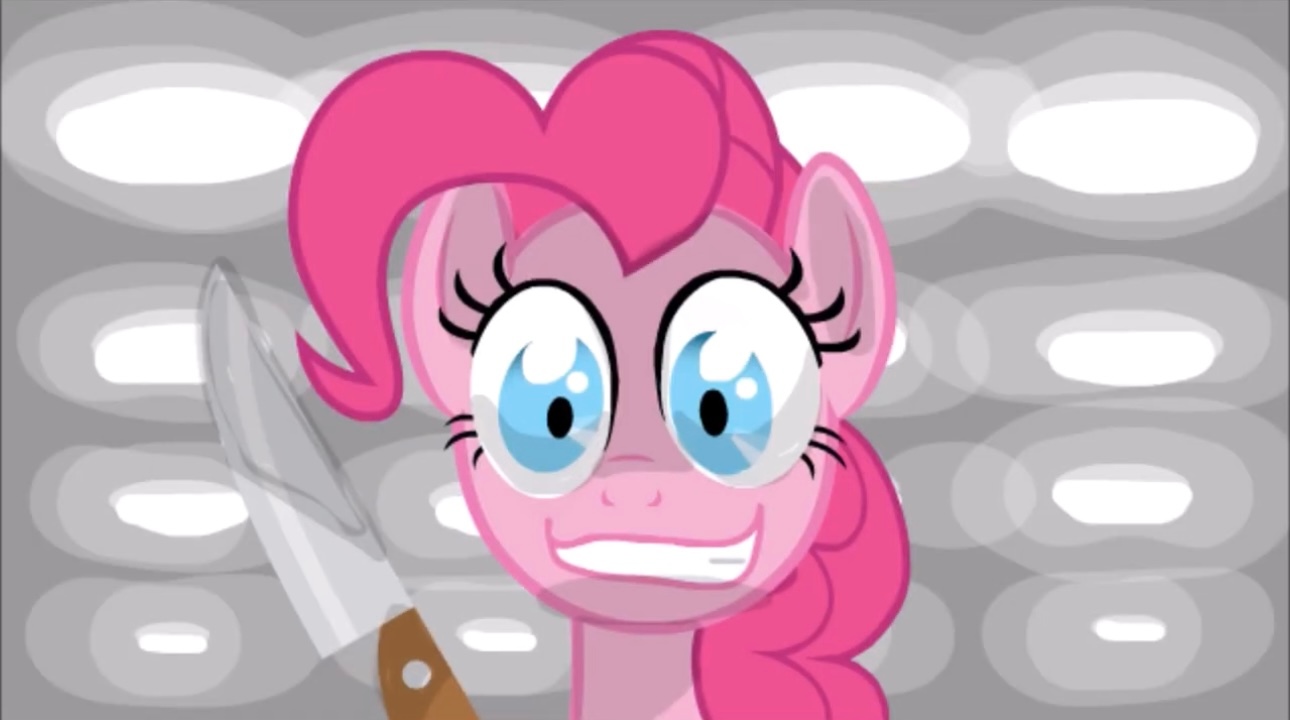 #3363522 - semi-grimdark, artist:pinkamena_exe, pinkie pie, earth pony ...