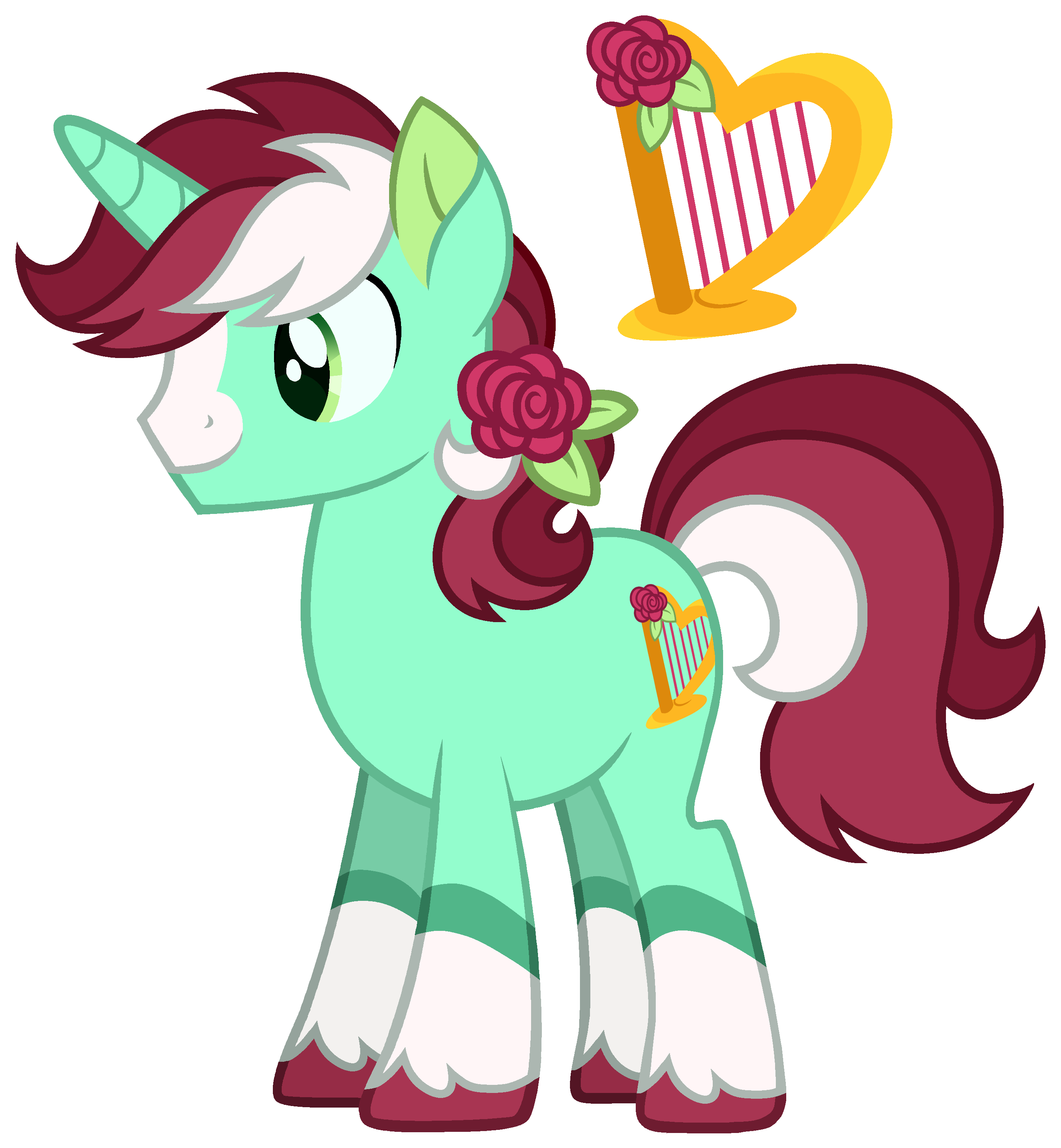 #3371574 - safe, artist:strawberry-spritz, oc, oc only, pony, unicorn ...
