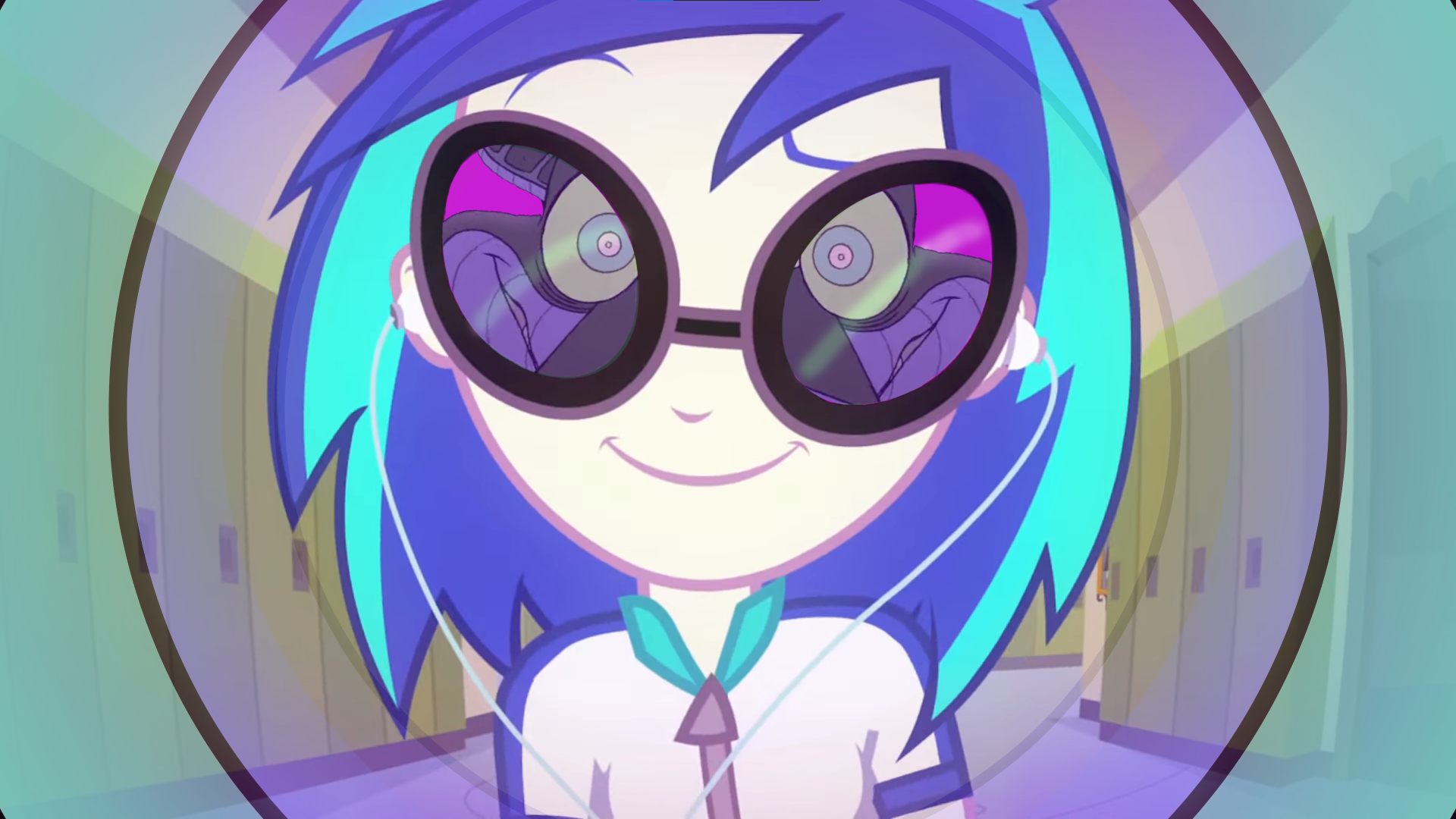 #3371853 - safe, artist:9hex, edit, edited screencap, screencap, dj pon ...