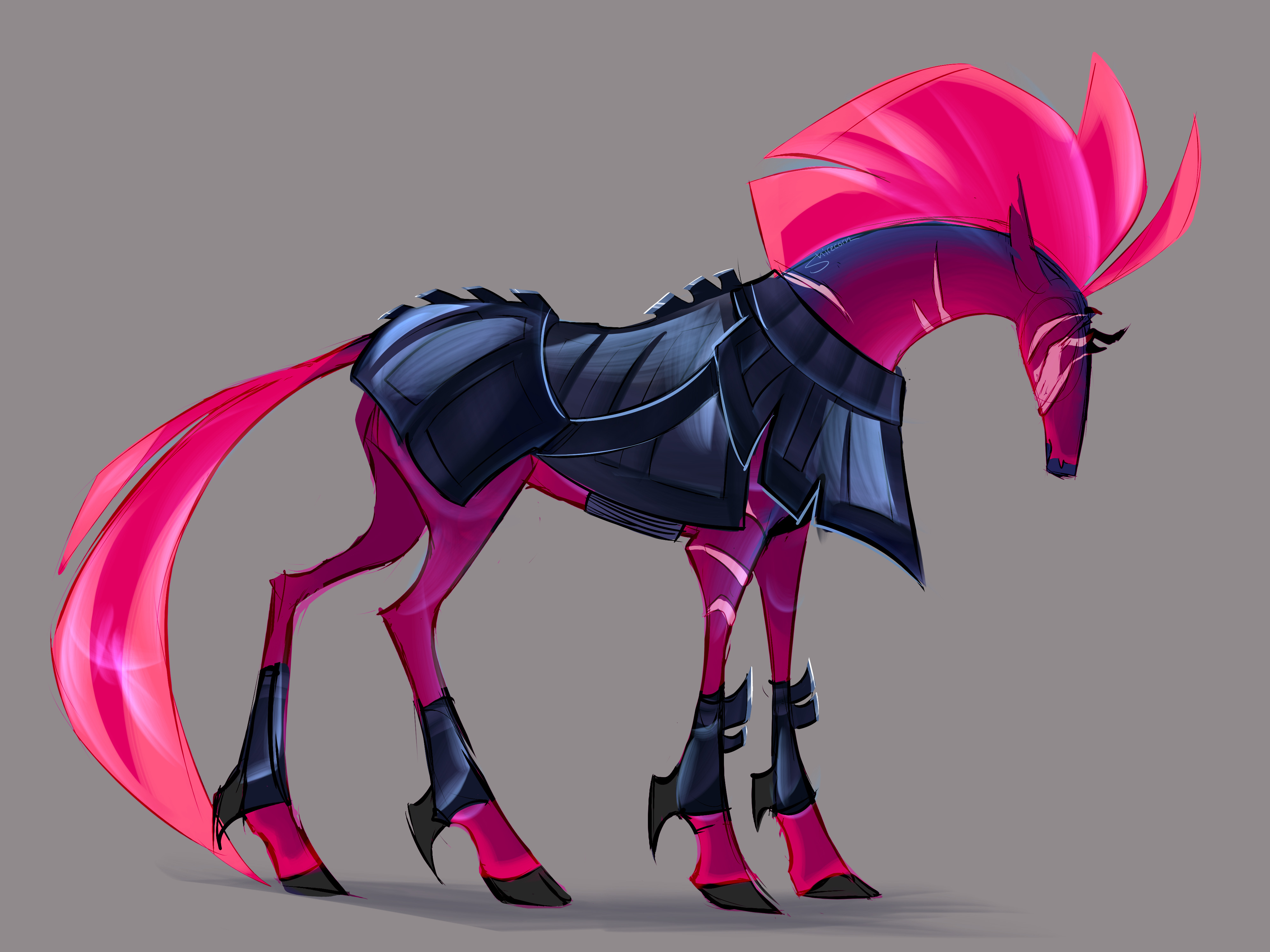 #3373121 - safe, artist:shirecorn, tempest shadow, pony, unicorn, g4 ...