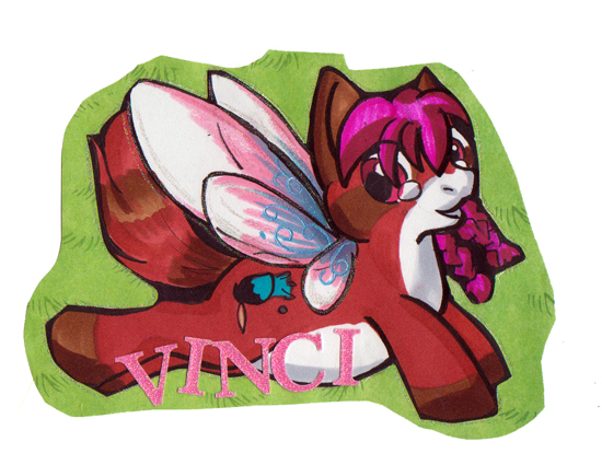 #3373145 - safe, artist:talutie, oc, oc only, flutter pony, pony ...