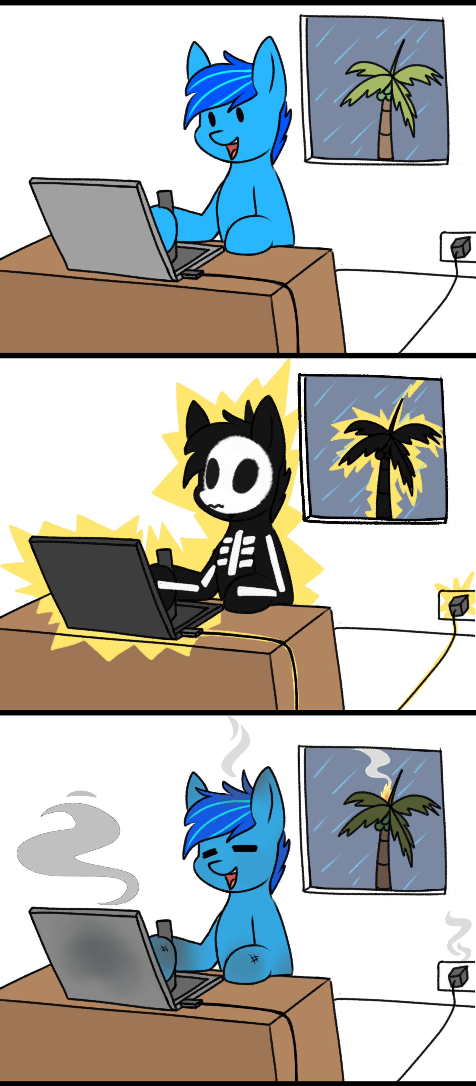 #3356748 - semi-grimdark, artist:zeroonesunray, oc, oc only, oc:darie ...