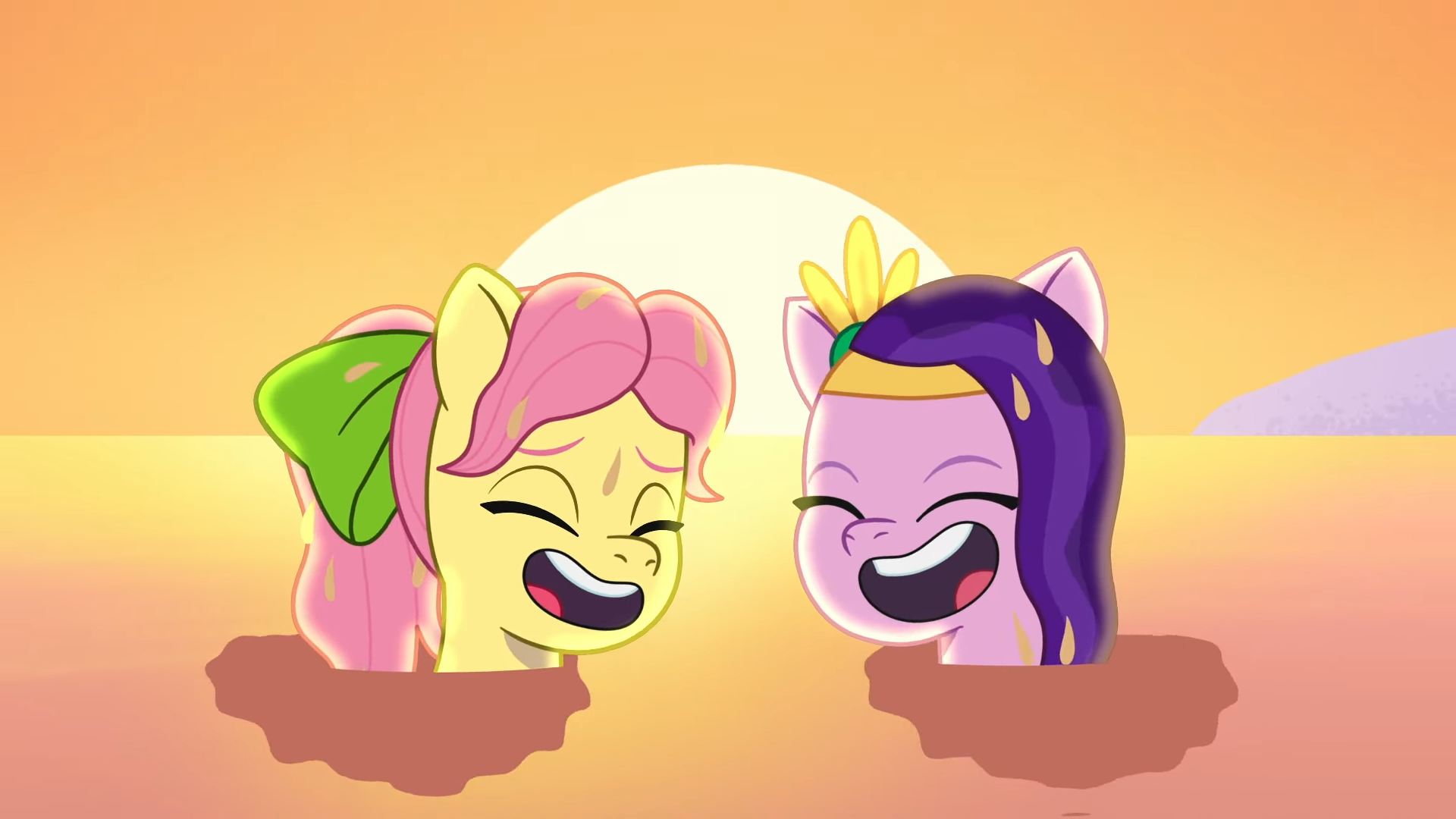 #3373852 - safe, screencap, pipp petals, posey bloom, earth pony ...