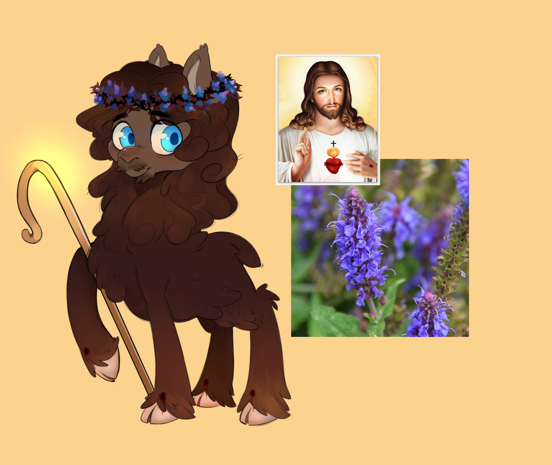 #3374074 - safe, artist:lexbunsfw, pony, bible, design, jesus christ ...