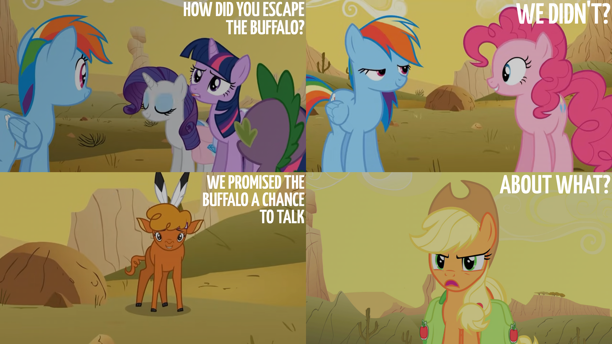 #3358960 - safe, edit, edited screencap, editor:quoterific, screencap, applejack, little ...