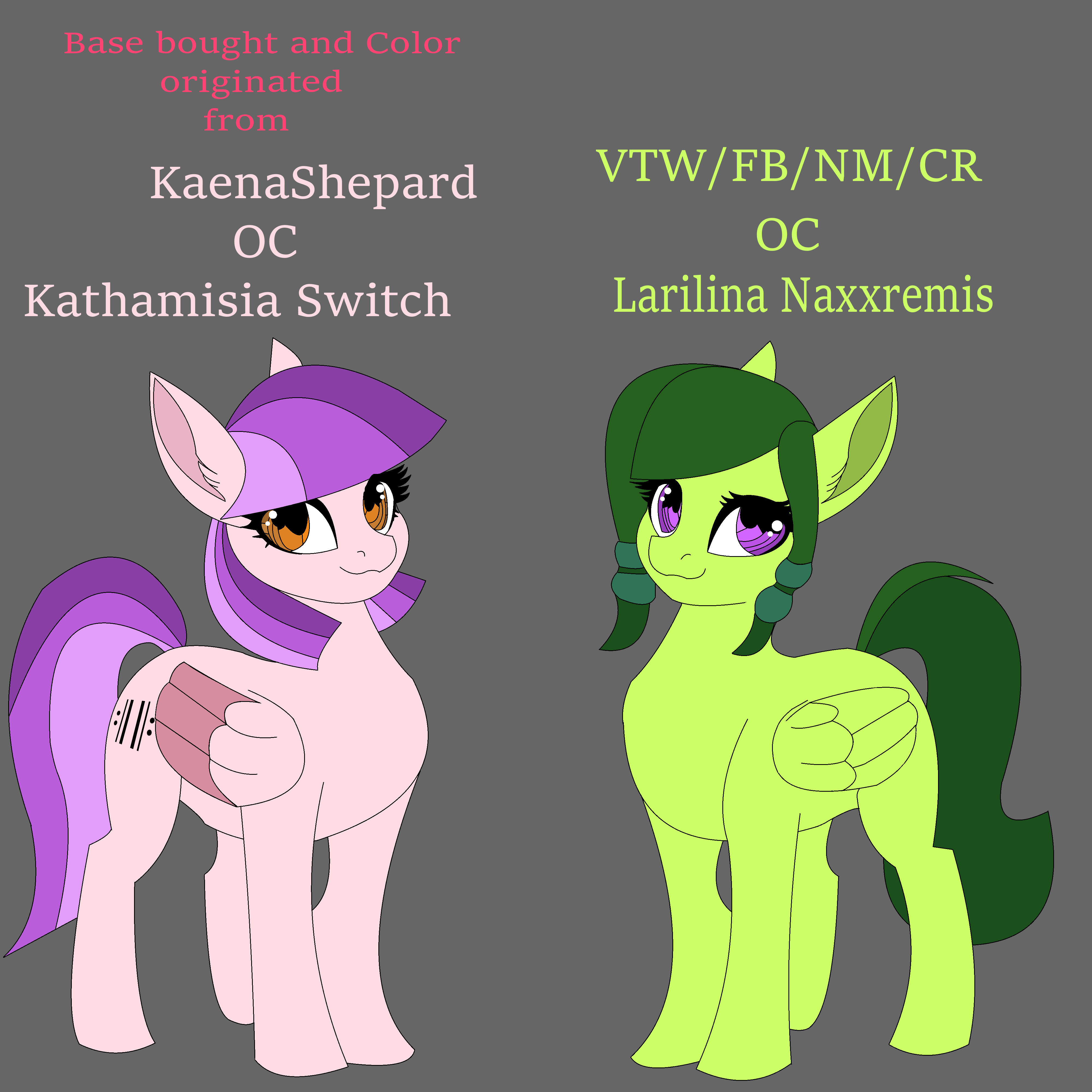#3361131 - safe, oc, oc only, oc:kathamisia switch, oc:larilina naxxremis, pegasus, gray ...