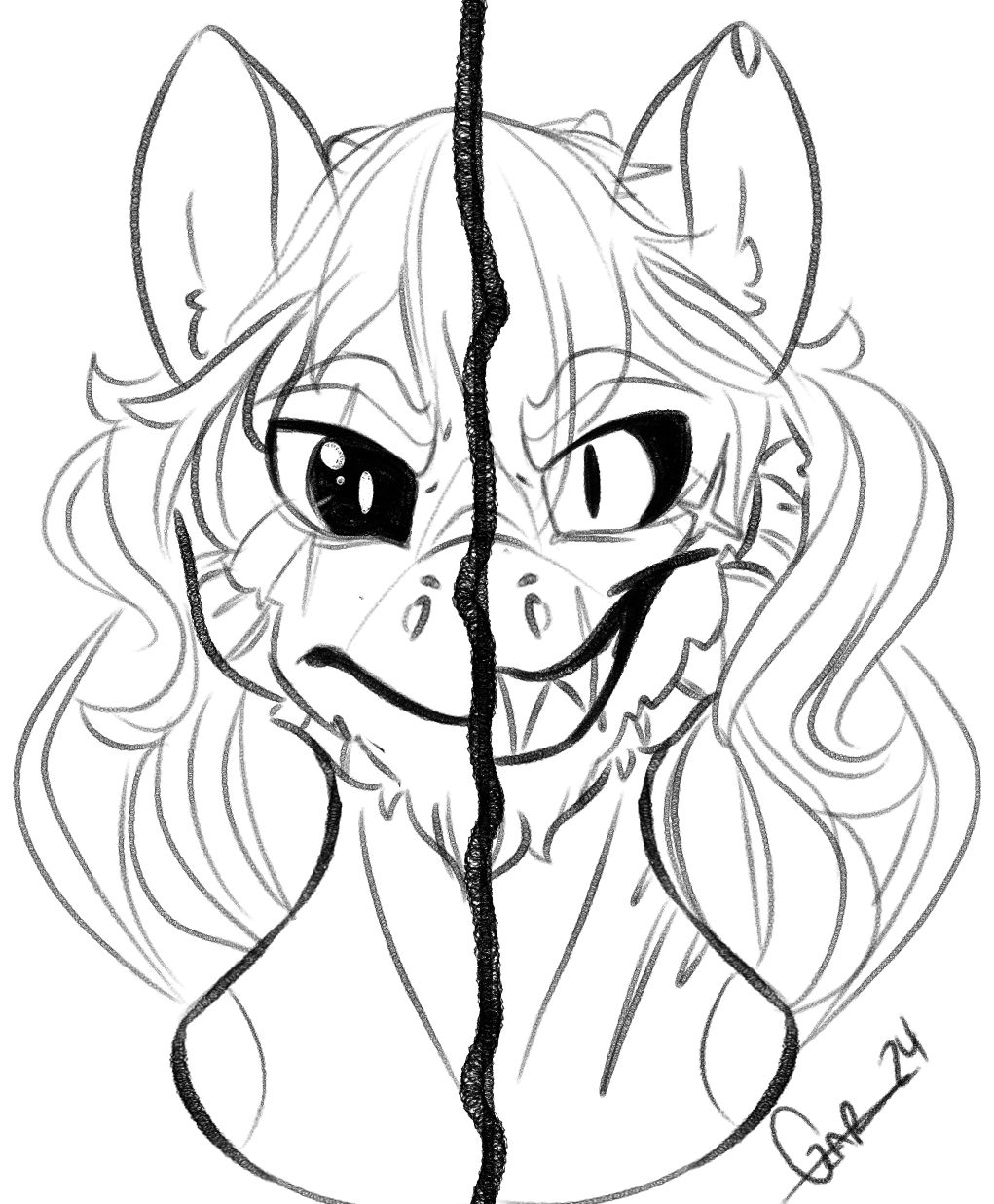 #3361239 - safe, artist:trashpanda czar, oc, oc only, oc:czar ski ...