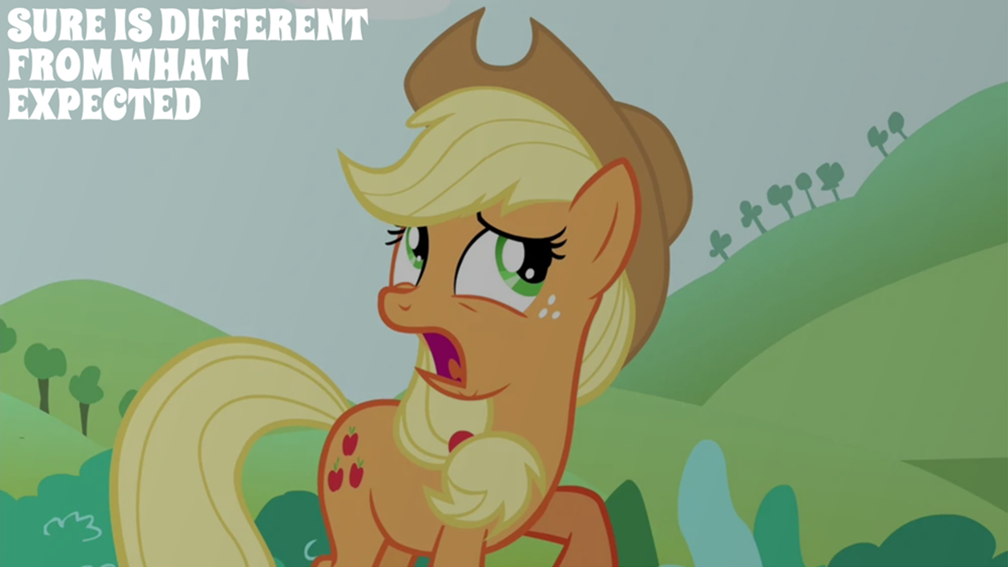 #3375114 - safe, edit, edited screencap, editor:quoterific, screencap, applejack, earth pony ...