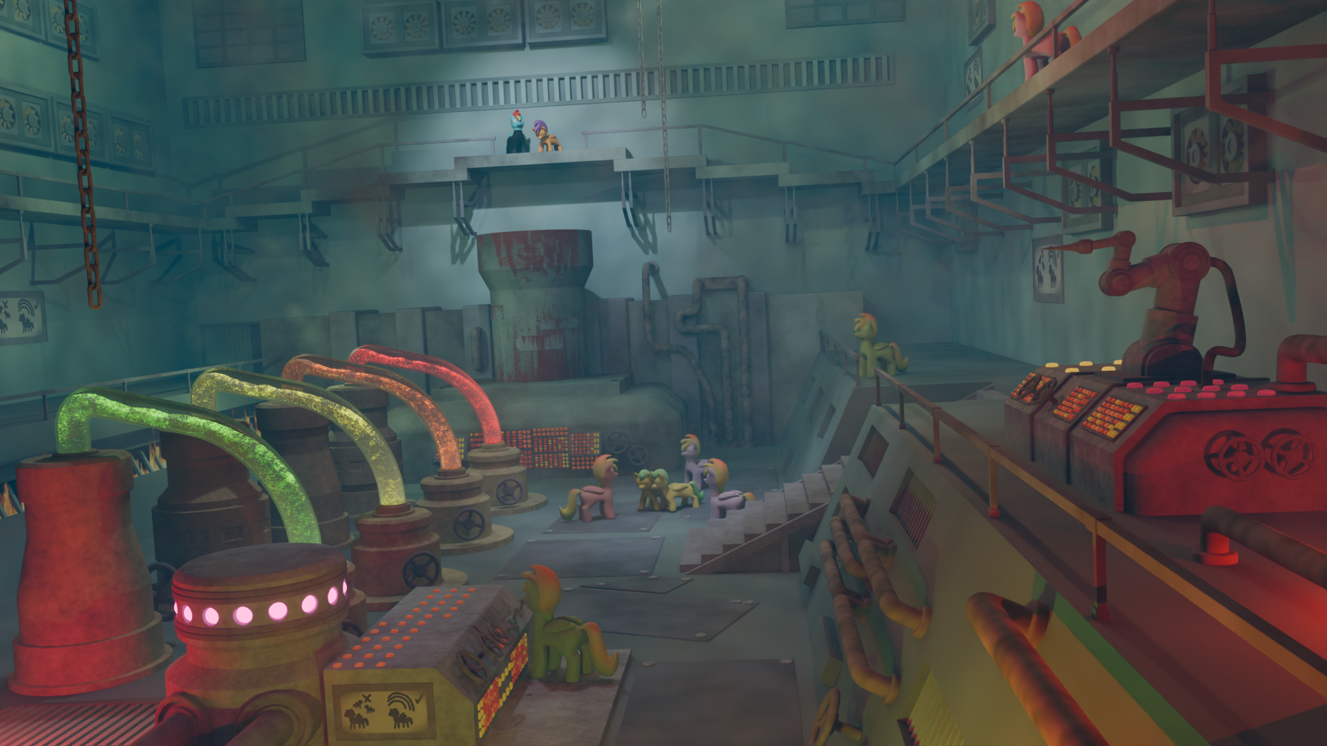 #3375358 - semi-grimdark, artist:a-jaller, rainbow dash, scootaloo, pegasus, pony, fanfic ...