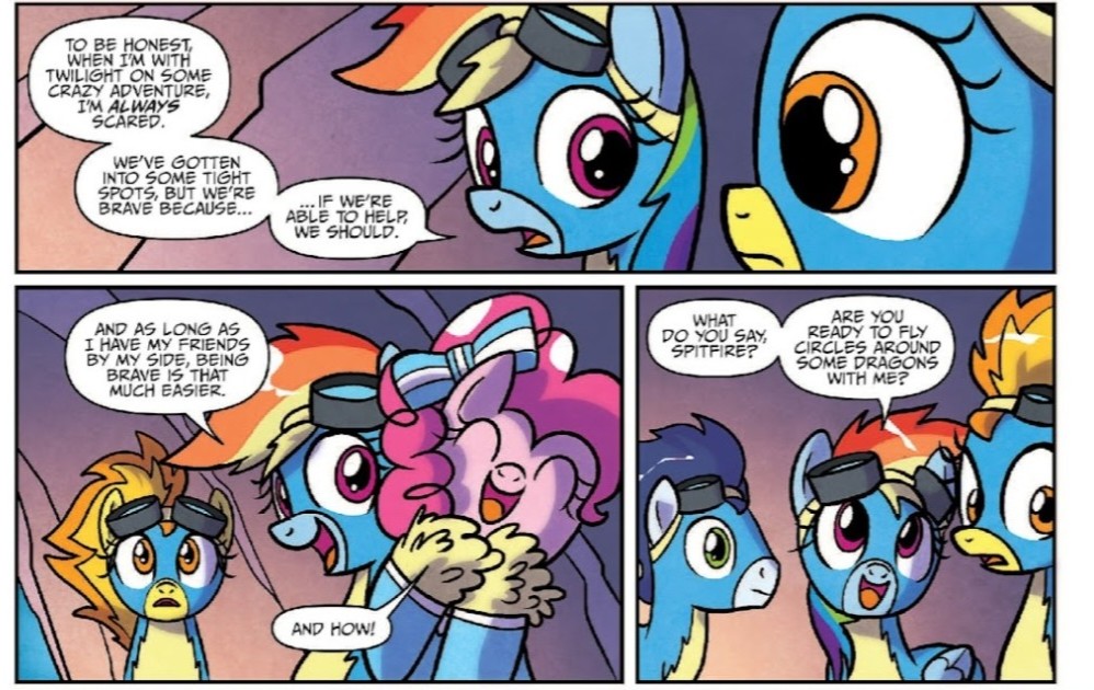 #3382483 - safe, artist:agnes garbowska, idw, official comic, pinkie ...