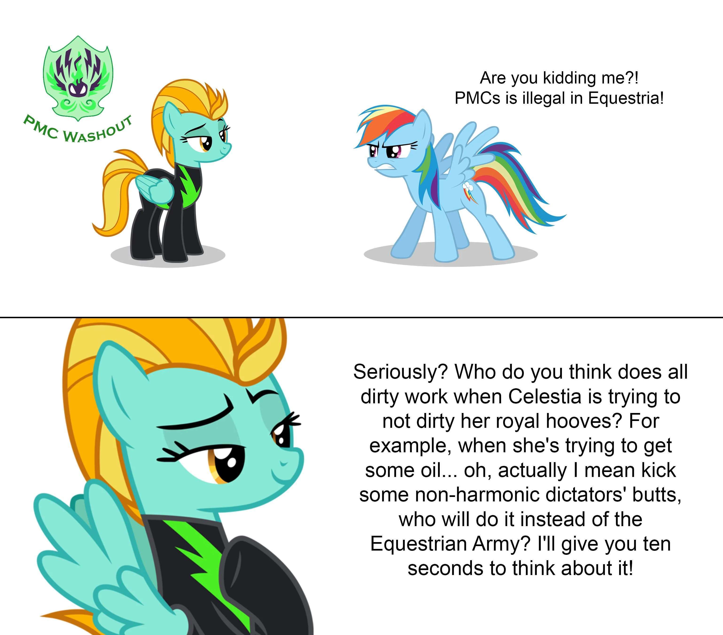 #3384179 - safe, lightning dust, rainbow dash, pegasus, pony, g4 ...