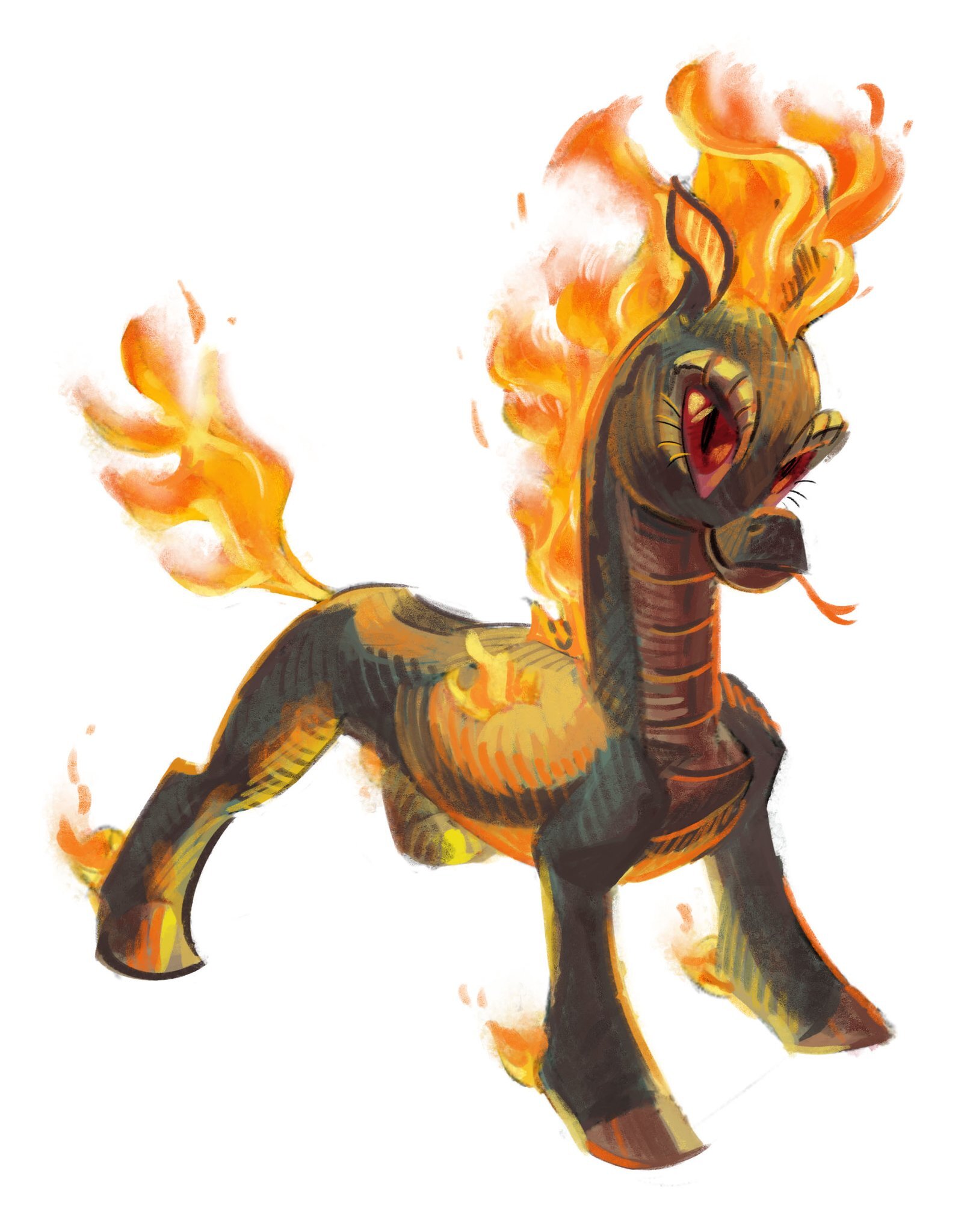 #3385540 - safe, artist:beherelongtime, tianhuo (tfh), dragon, hybrid ...