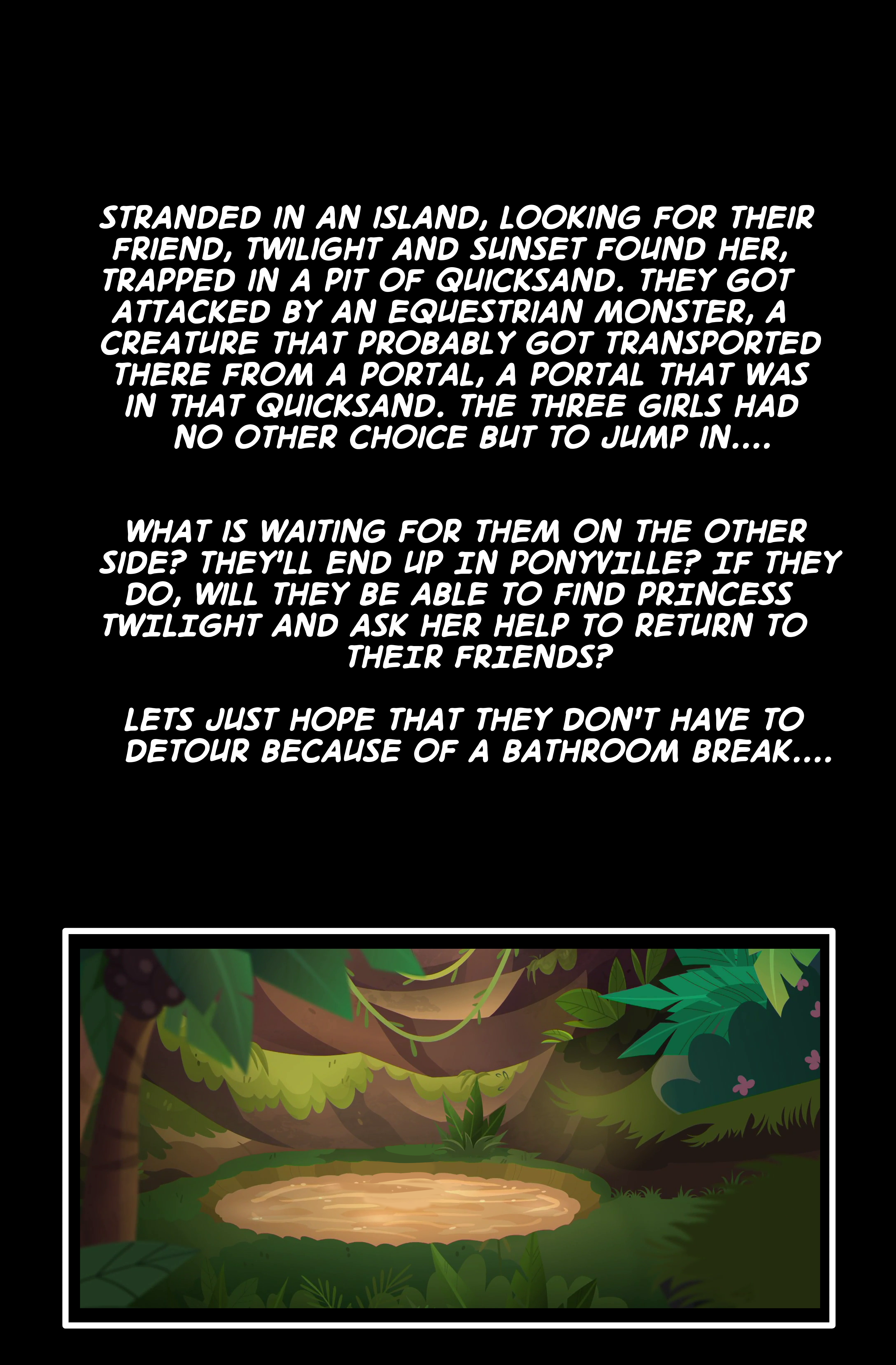 #3387592 - safe, artist:succubi samus, edit, edited screencap, screencap, comic:girls things ...