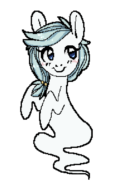 #3388705 - safe, artist:sararose, oc, oc only, ghost, ghost pony, pony, 2013, animated, blue ...