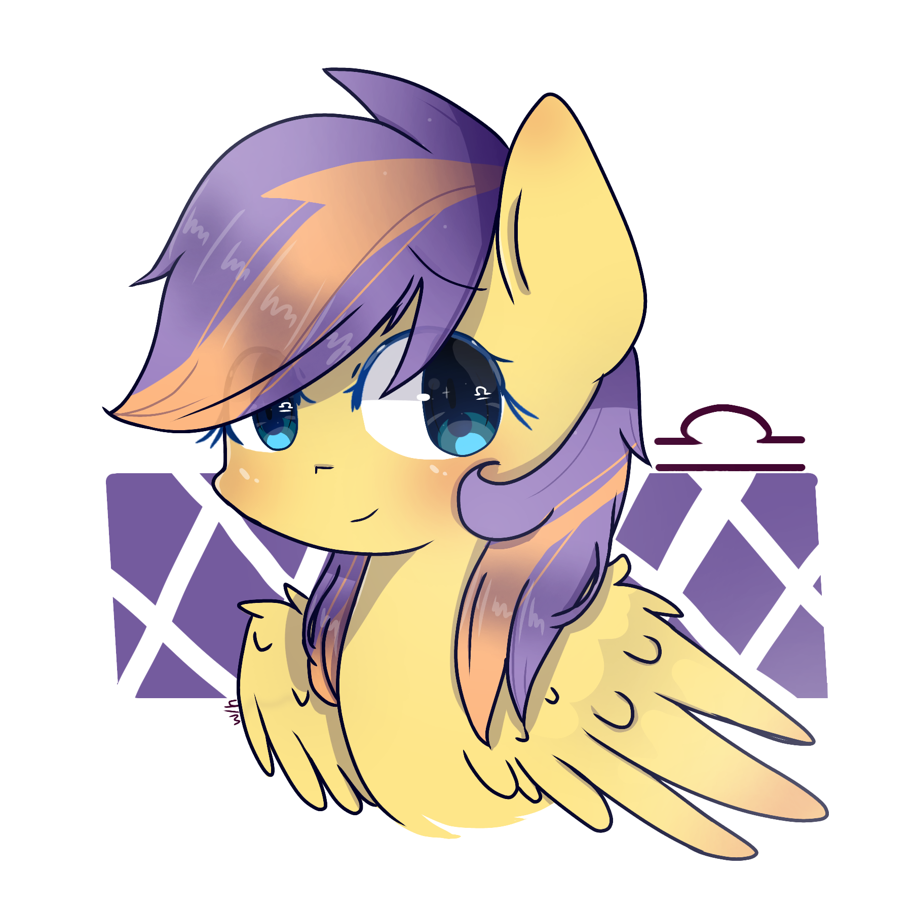 #3392821 - safe, artist:windymils, libra (g4), pegasus, pony, g4, 2016 ...