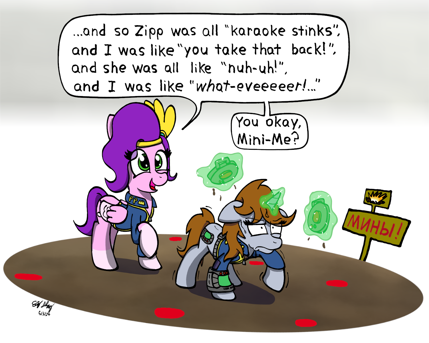 #3376879 - safe, artist:ebbysharp, pipp petals, oc, oc:littlepip ...