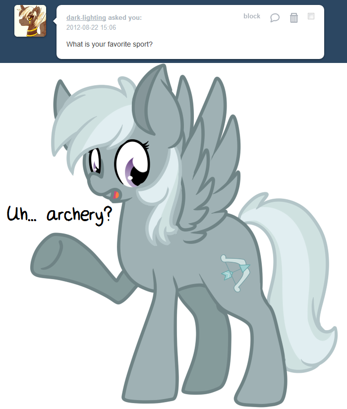 #3377959 - safe, artist:paint-smudges, silverspeed, pony, ask ...