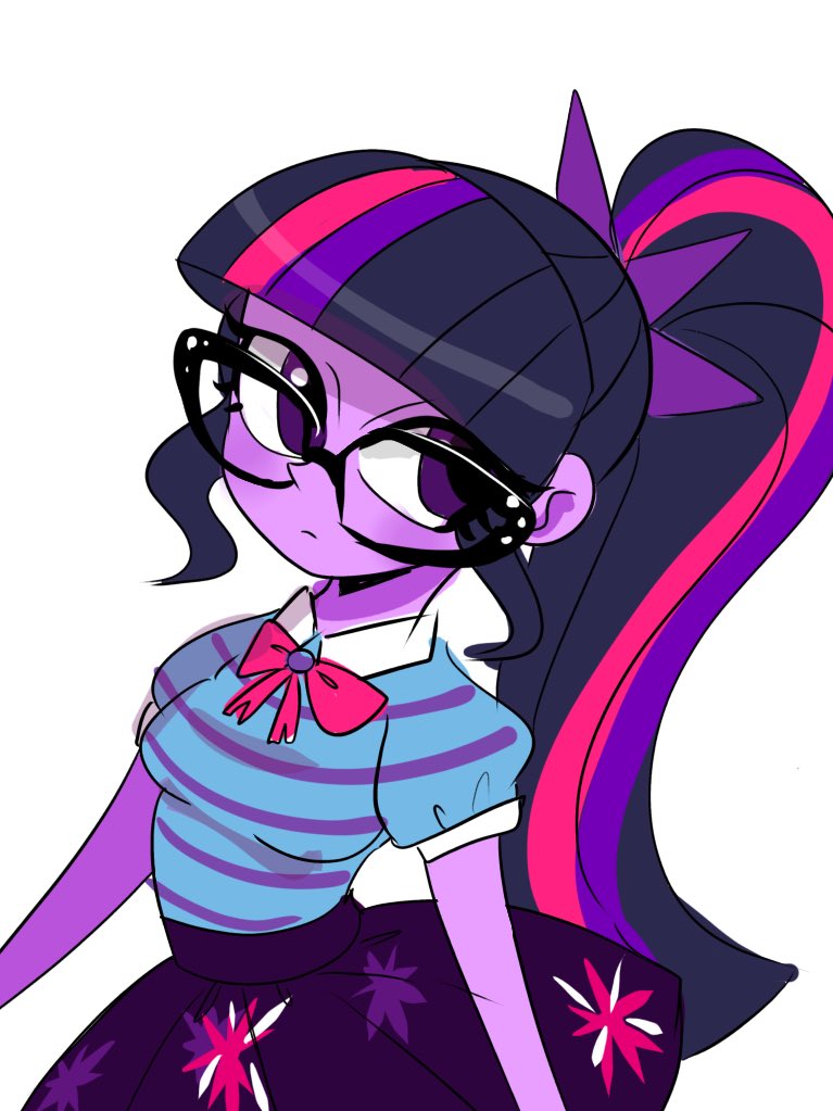 #3379386 - safe, artist:jully-park, sci-twi, twilight sparkle, human ...