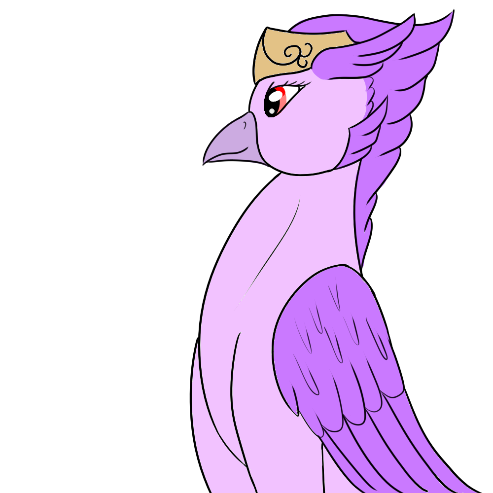 #3400646 - safe, artist:silverfan, oc, oc only, griffon, female, mare, solo - Derpibooru