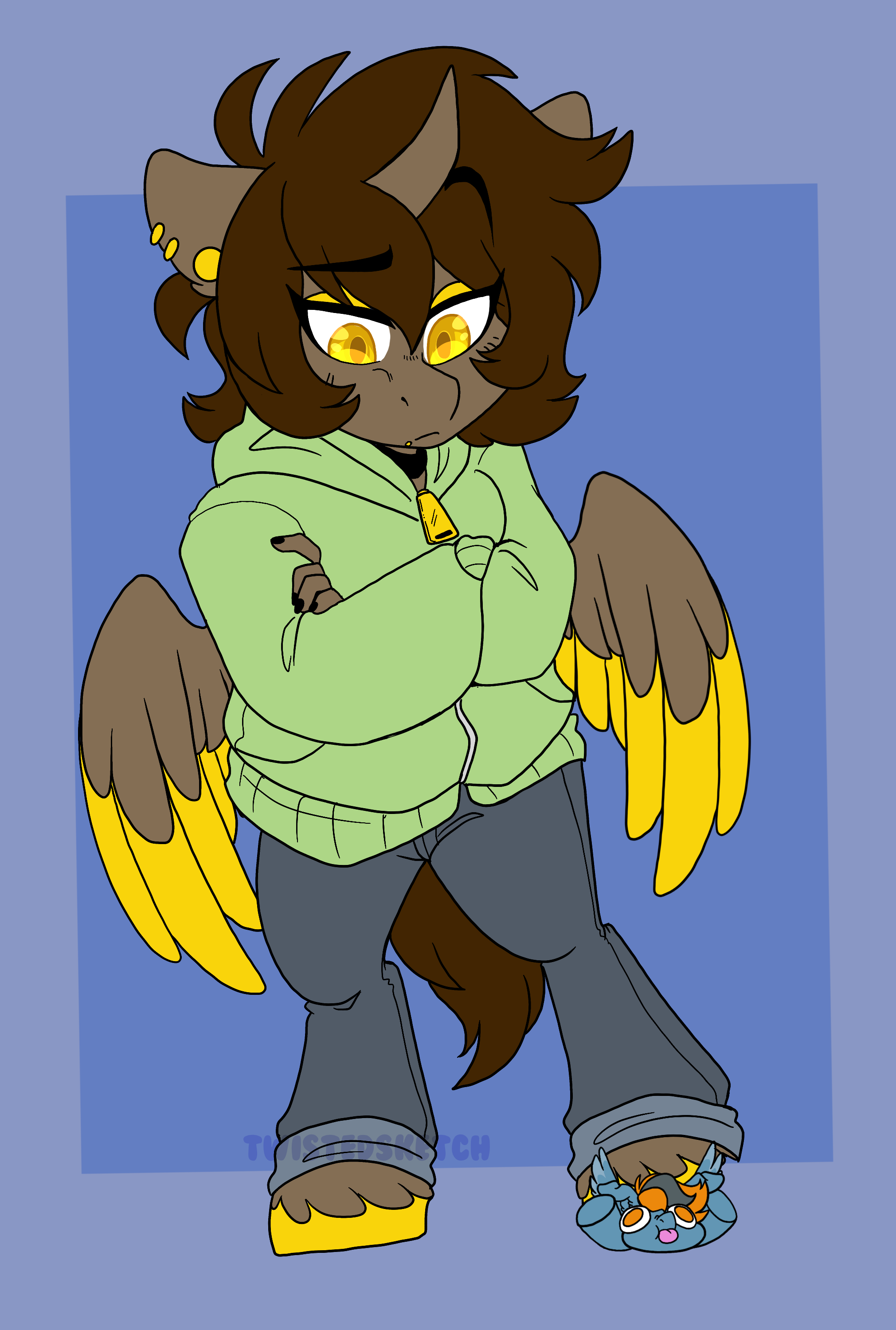 #3400900 - safe, artist:twisted-sketch, oc, oc only, oc:skittle, oc ...