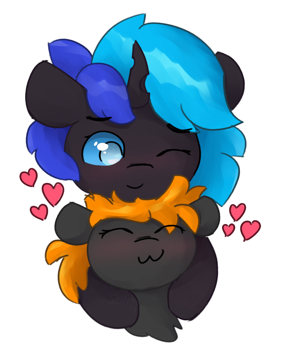 #3402558 - safe, artist:solarhors, oc, oc only, oc:solar flare, oc ...