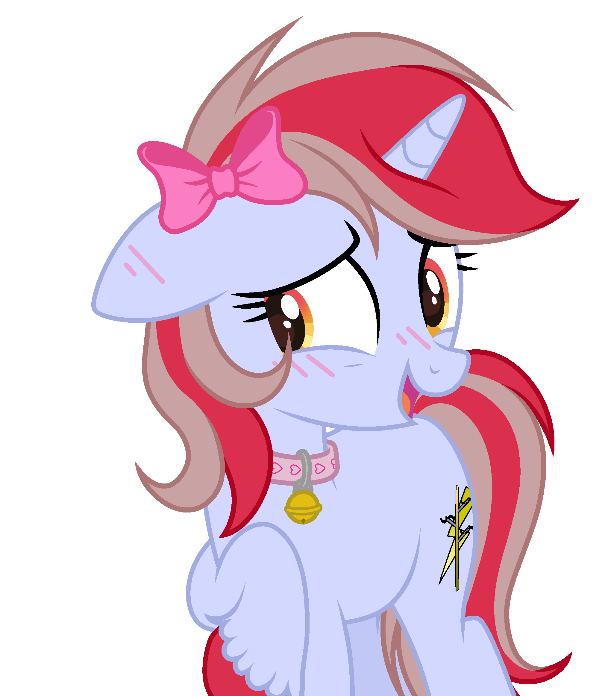 #3406488 - safe, artist:rioshi, artist:starshade, oc, oc only, oc:cinnamon lightning, pony ...