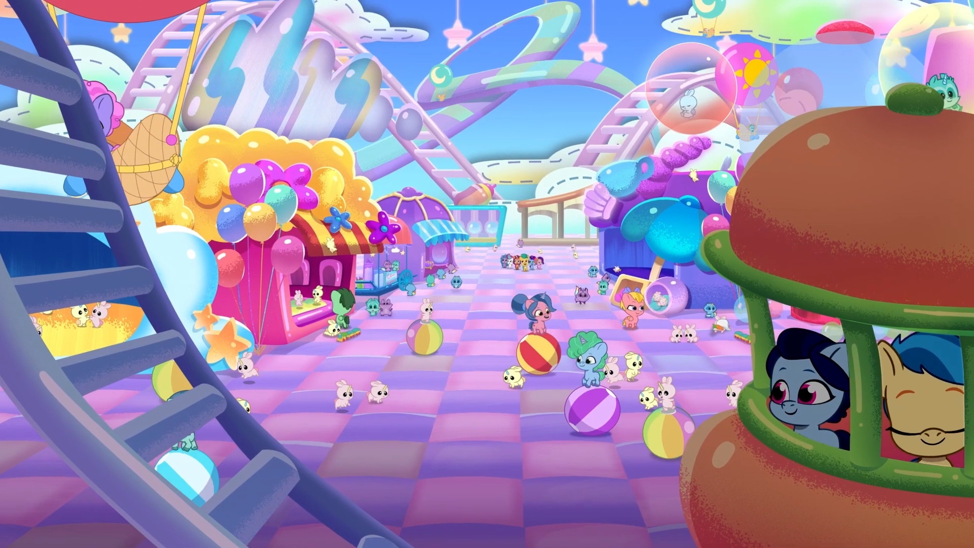 #3408676 - safe, screencap, hitch trailblazer, izzy moonbow, misty ...