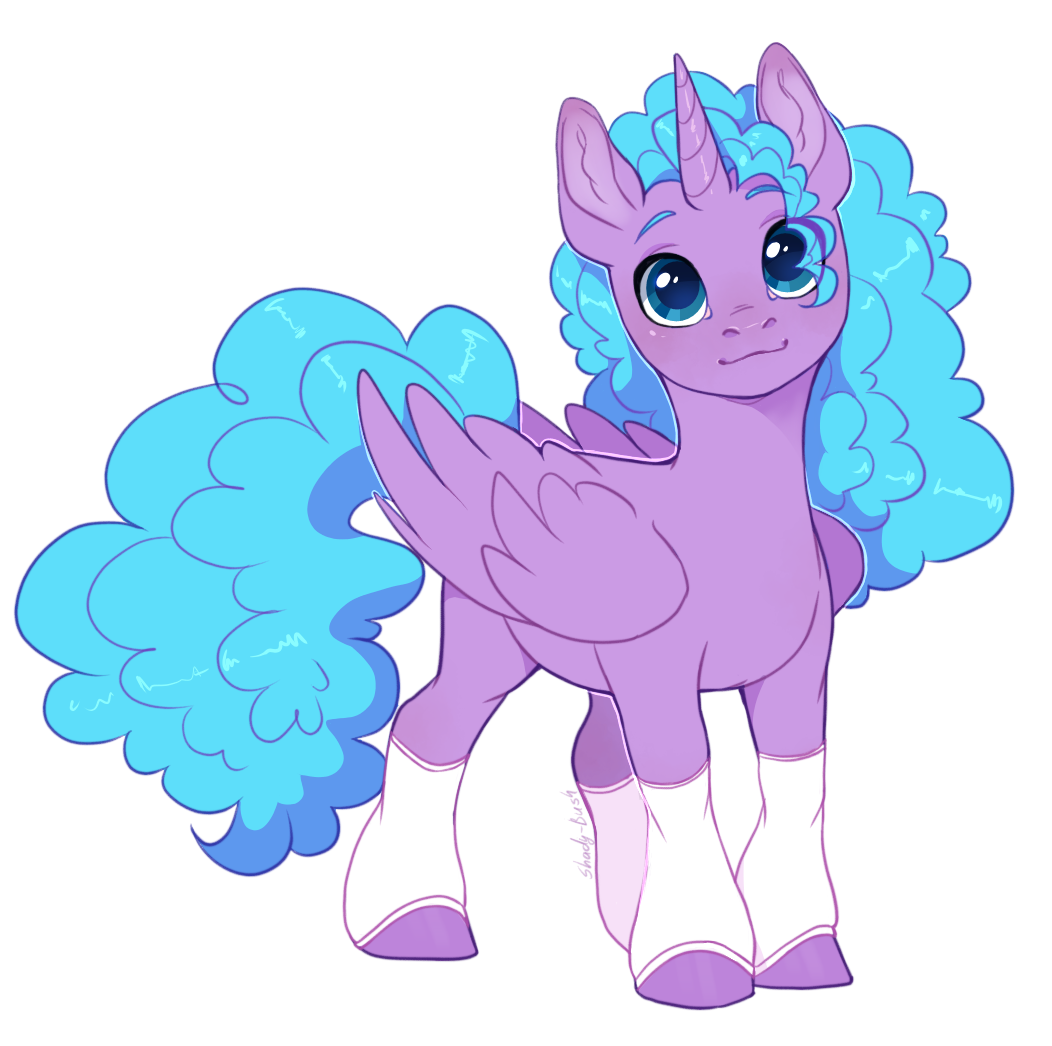 #3409357 - safe, artist:shady-bush, oc, alicorn, pony, female, mare, simple background, solo ...