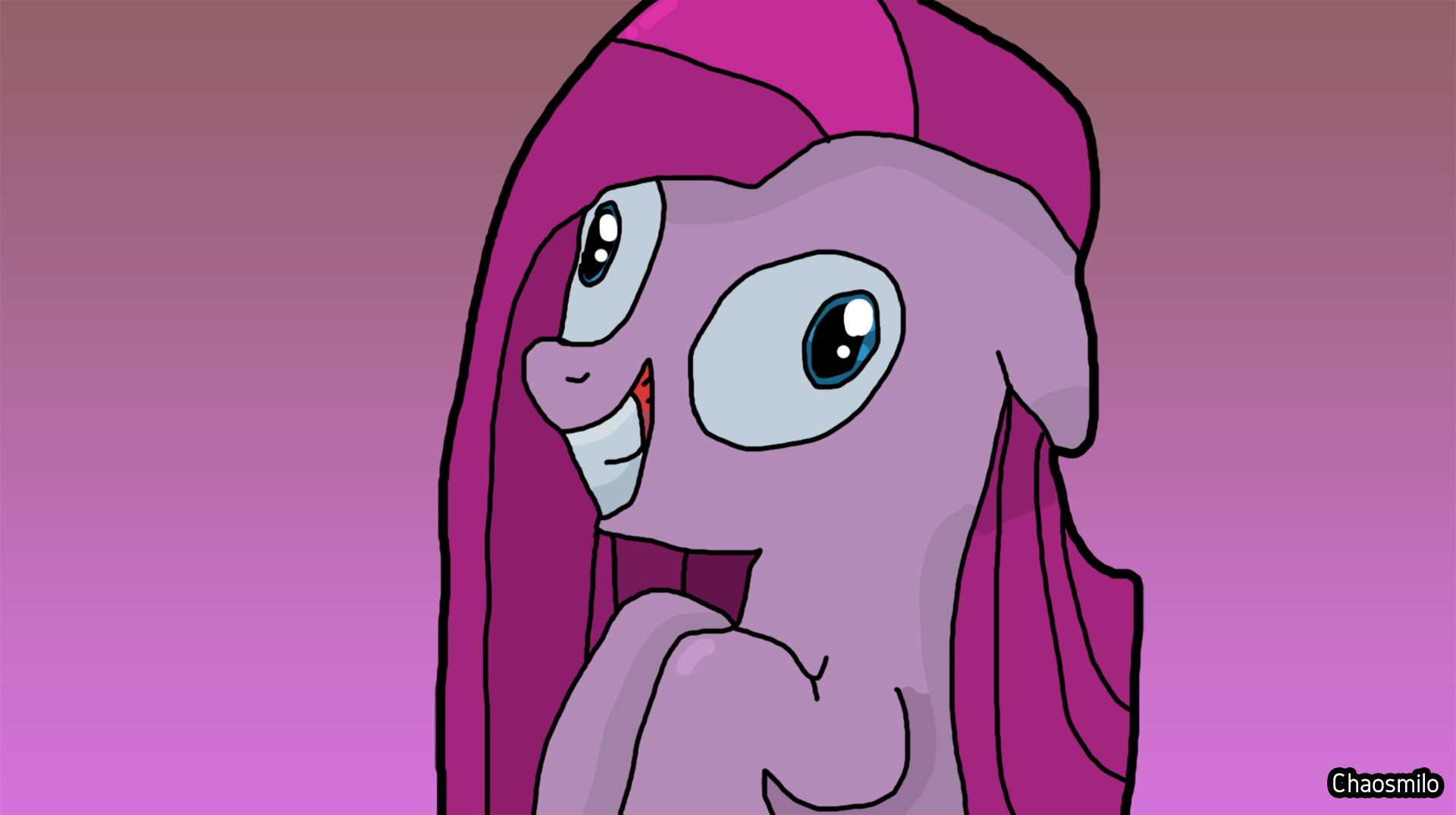 #3396666 - safe, artist:chaosmilo, pinkie pie, earth pony, pony, g4 ...