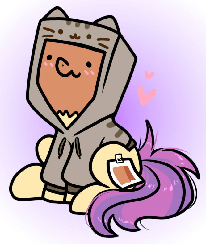 #3398152 - safe, artist:paperbagpony, oc, oc only, oc:paper bag, pony ...