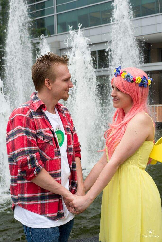 #3418418 - safe, big macintosh, fluttershy, human, g4, 2015, clothes ...