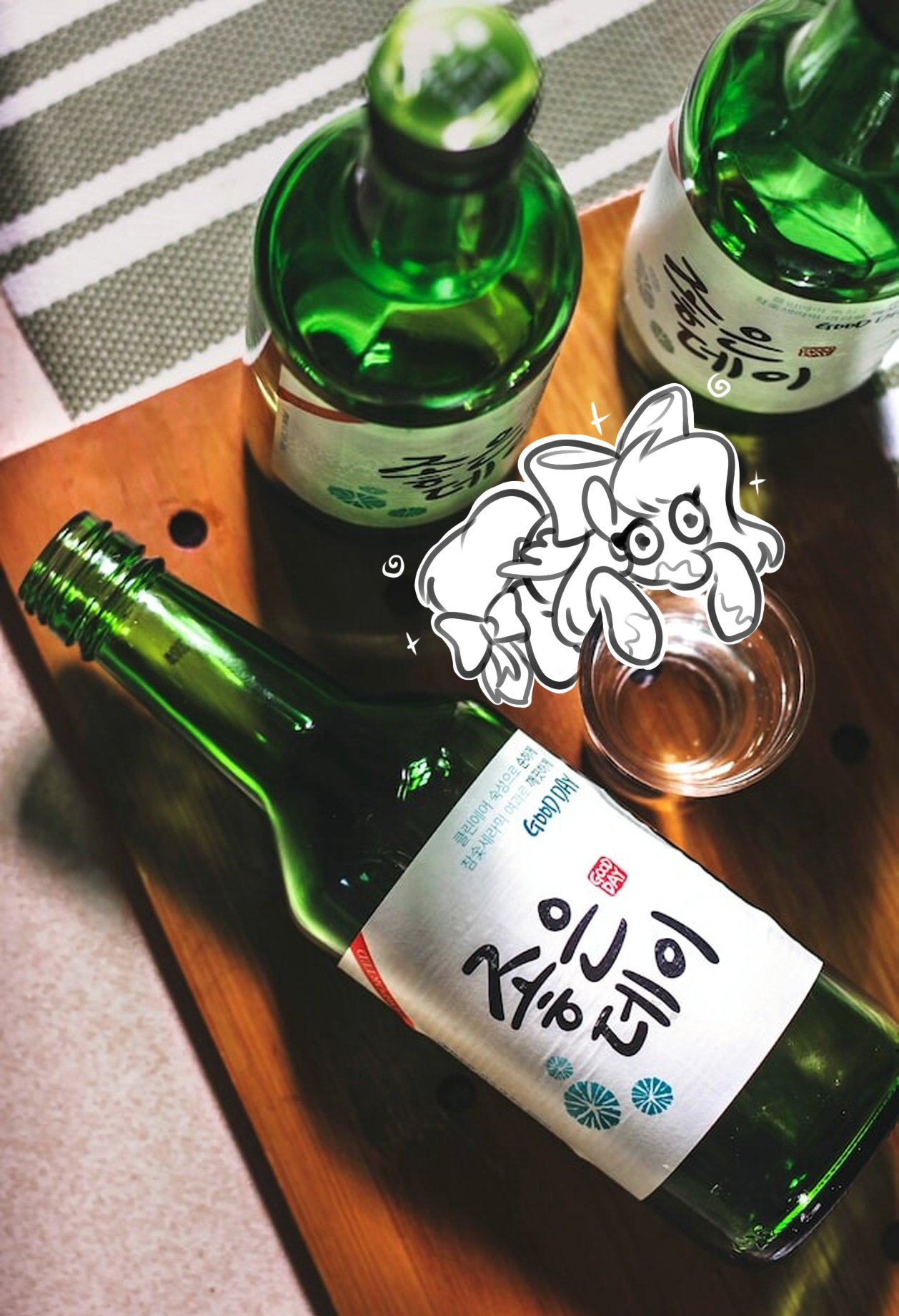 #3420265 - safe, artist:opalacorn, oc, oc only, pegasus, pony, bottle ...