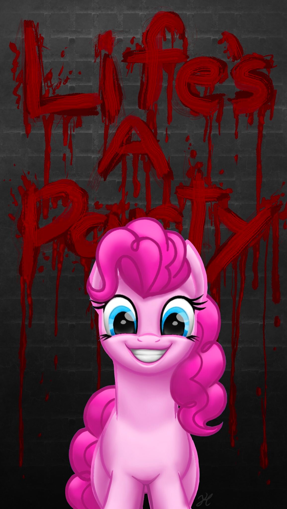 #3413218 - semi-grimdark, artist:tygerthezebra, earth pony, pony ...