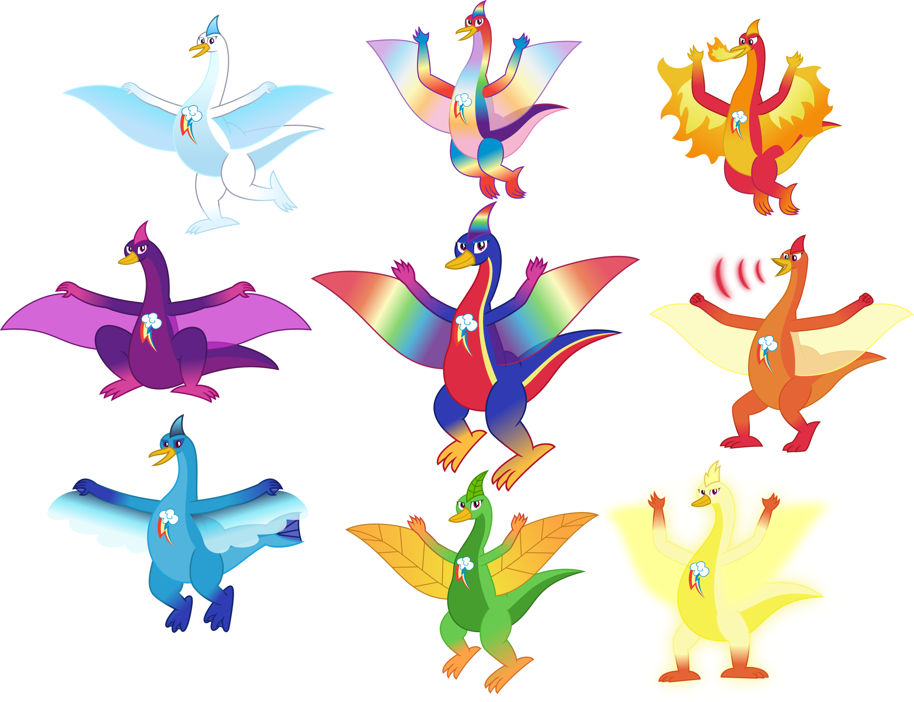 #3430255 - safe, artist:static51302, rainbow dash, bird, fanfic:choose ...