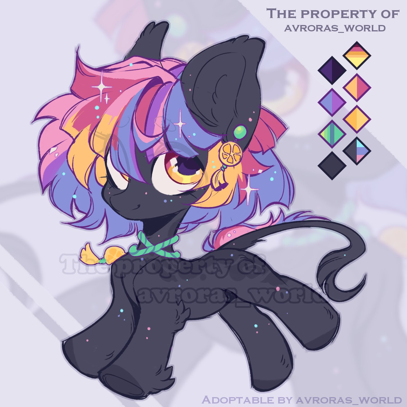 #3432318 - safe, artist:avroras_world, oc, oc only, earth pony, pony ...