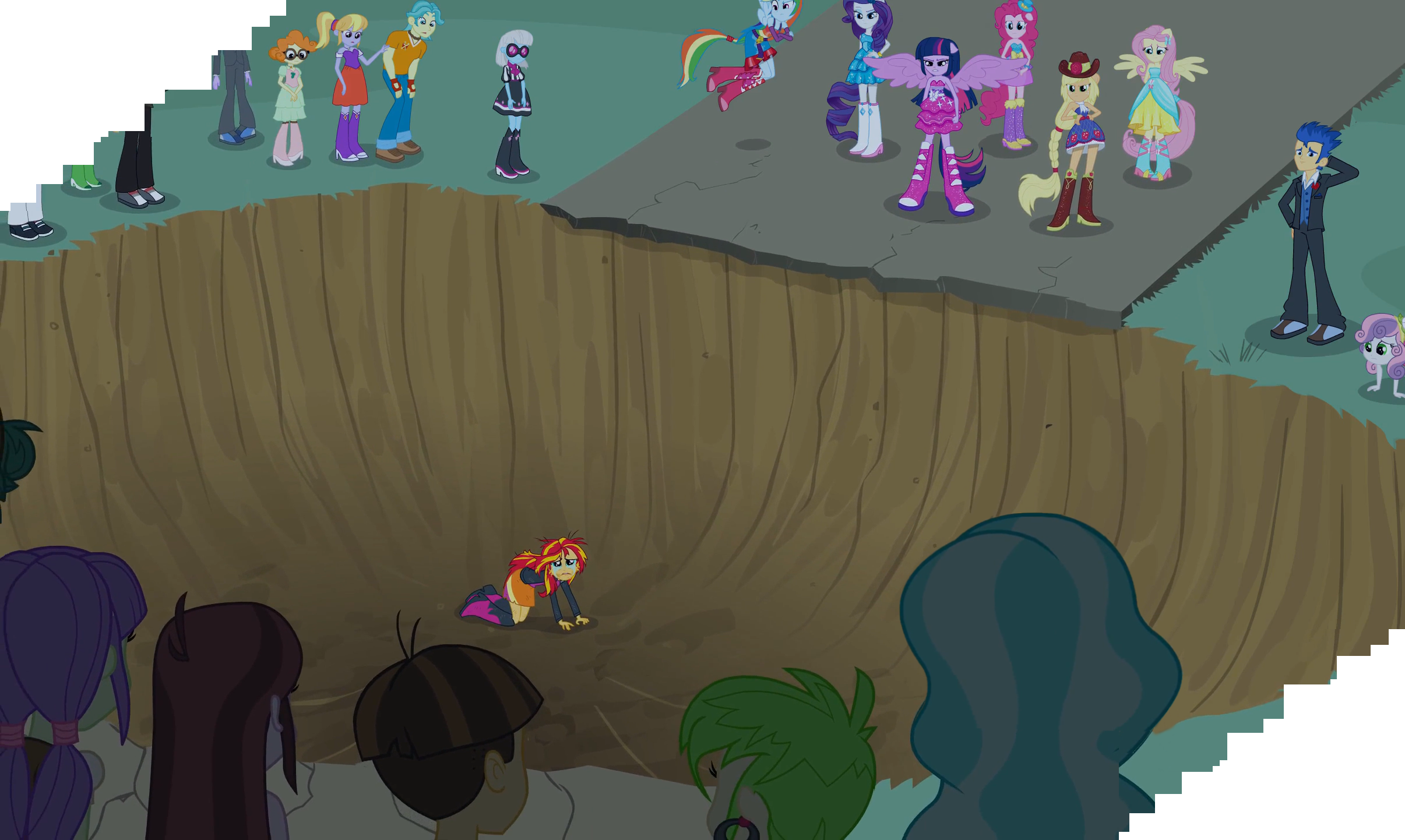 #3415127 - safe, composite screencap, edit, edited screencap, editor ...