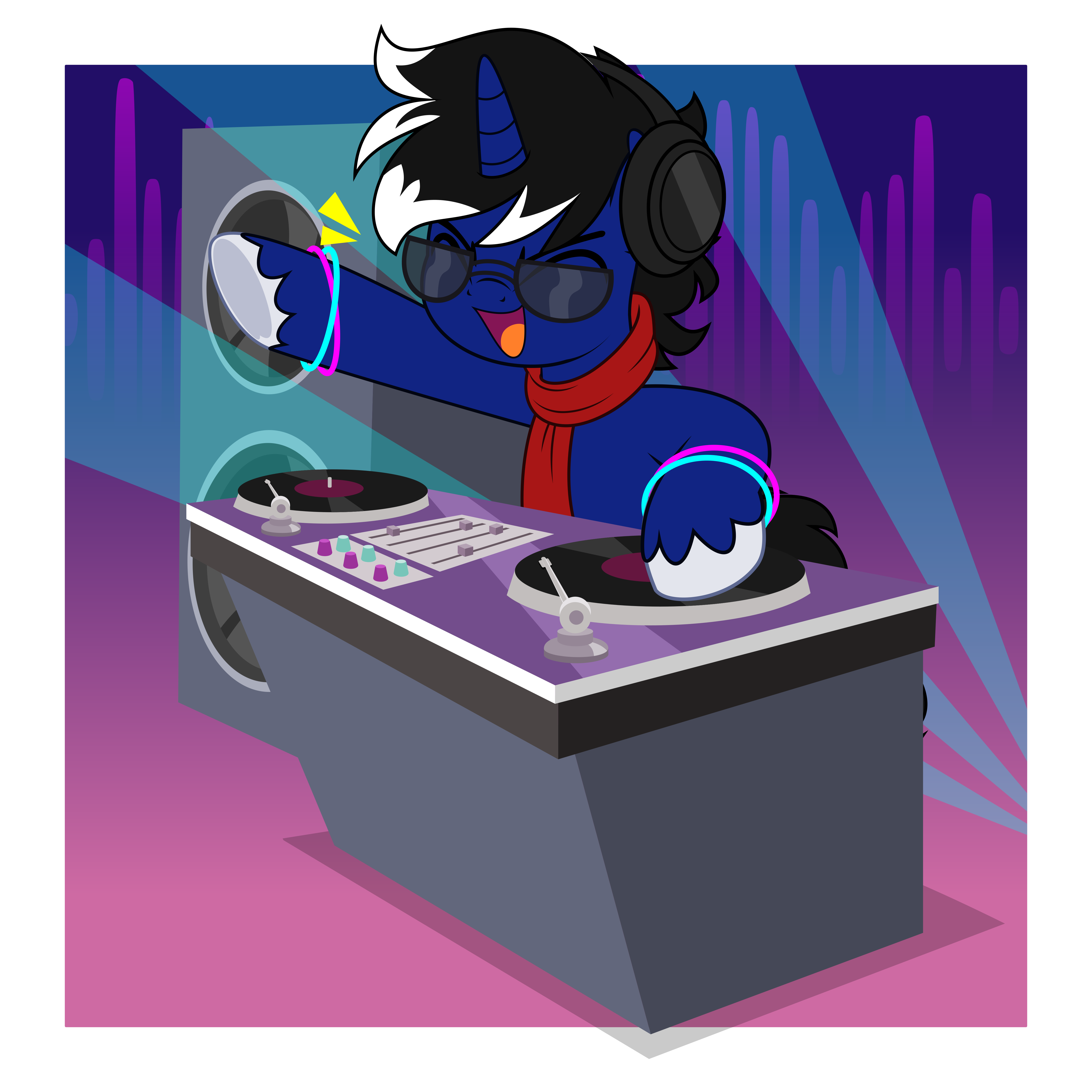 #3416643 - safe, artist:jhayarr23, oc, oc:night reader, bat pony ...