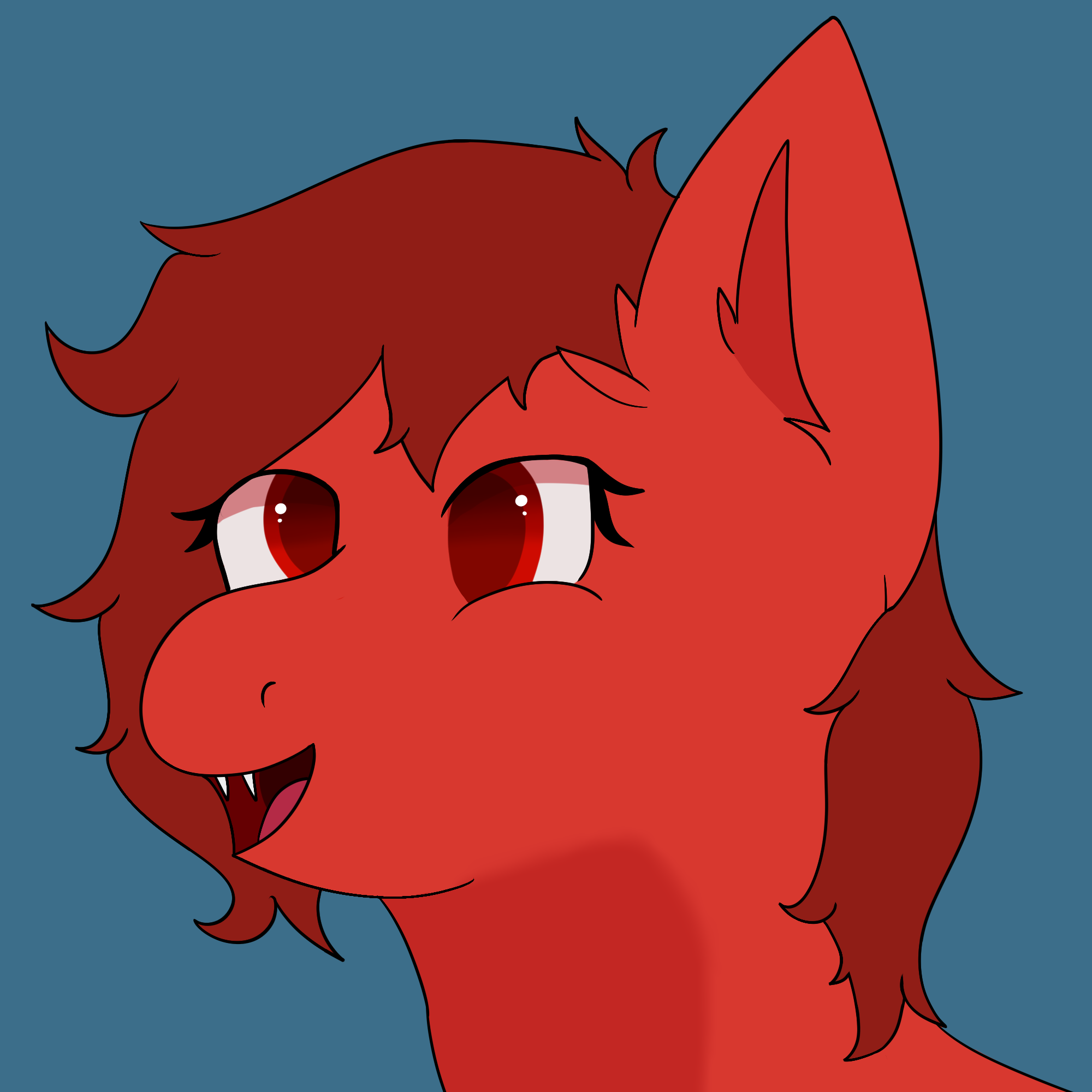 #3416976 - safe, artist:scarlet3yes, oc, oc only, oc:scarlet night, bat ...