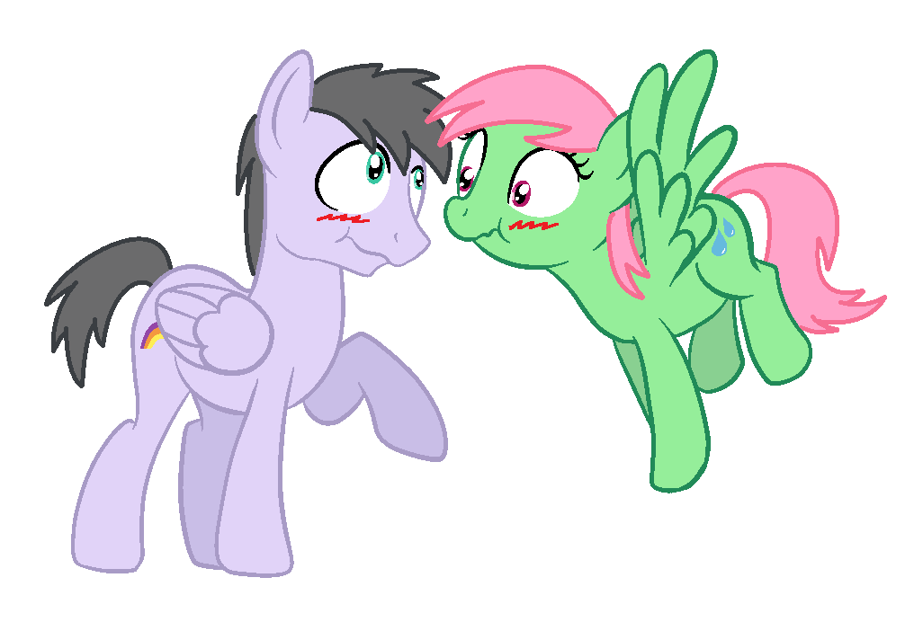 #3417615 - safe, artist:moonlightthegriffon, rainbow swoop, tropical ...