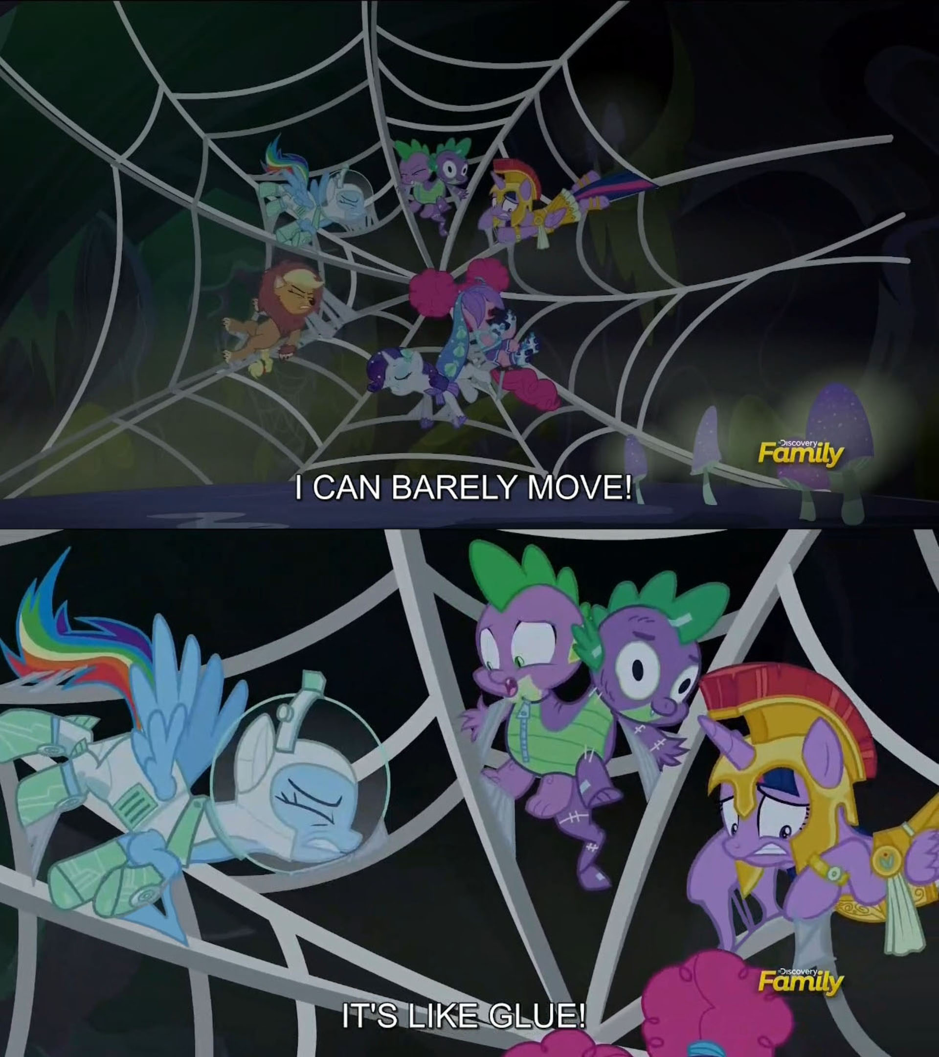 #3417865 - safe, edit, edited screencap, screencap, applejack, pinkie ...