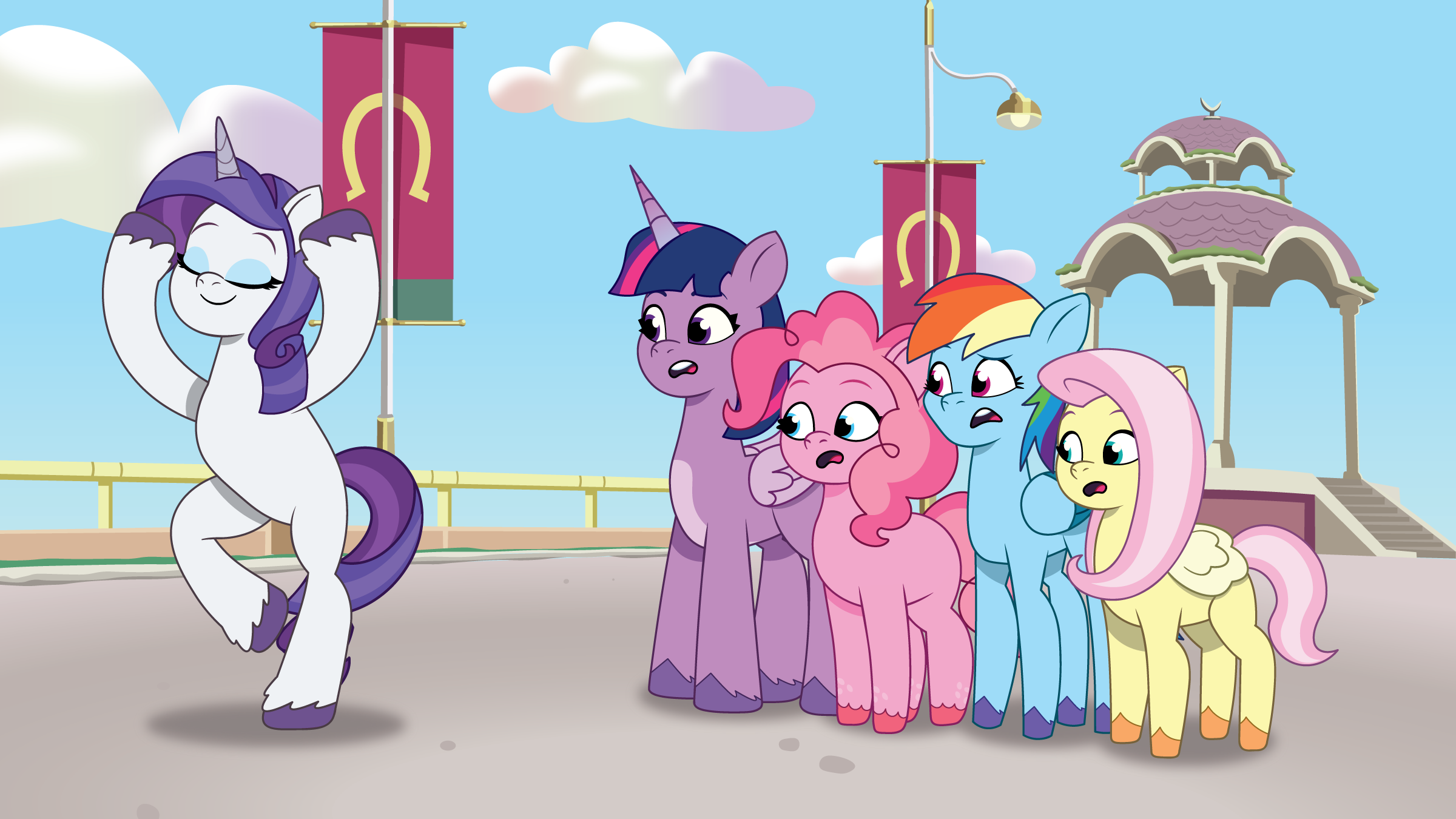 #3433813 - safe, artist:prixy05, fluttershy, pinkie pie, rainbow dash ...