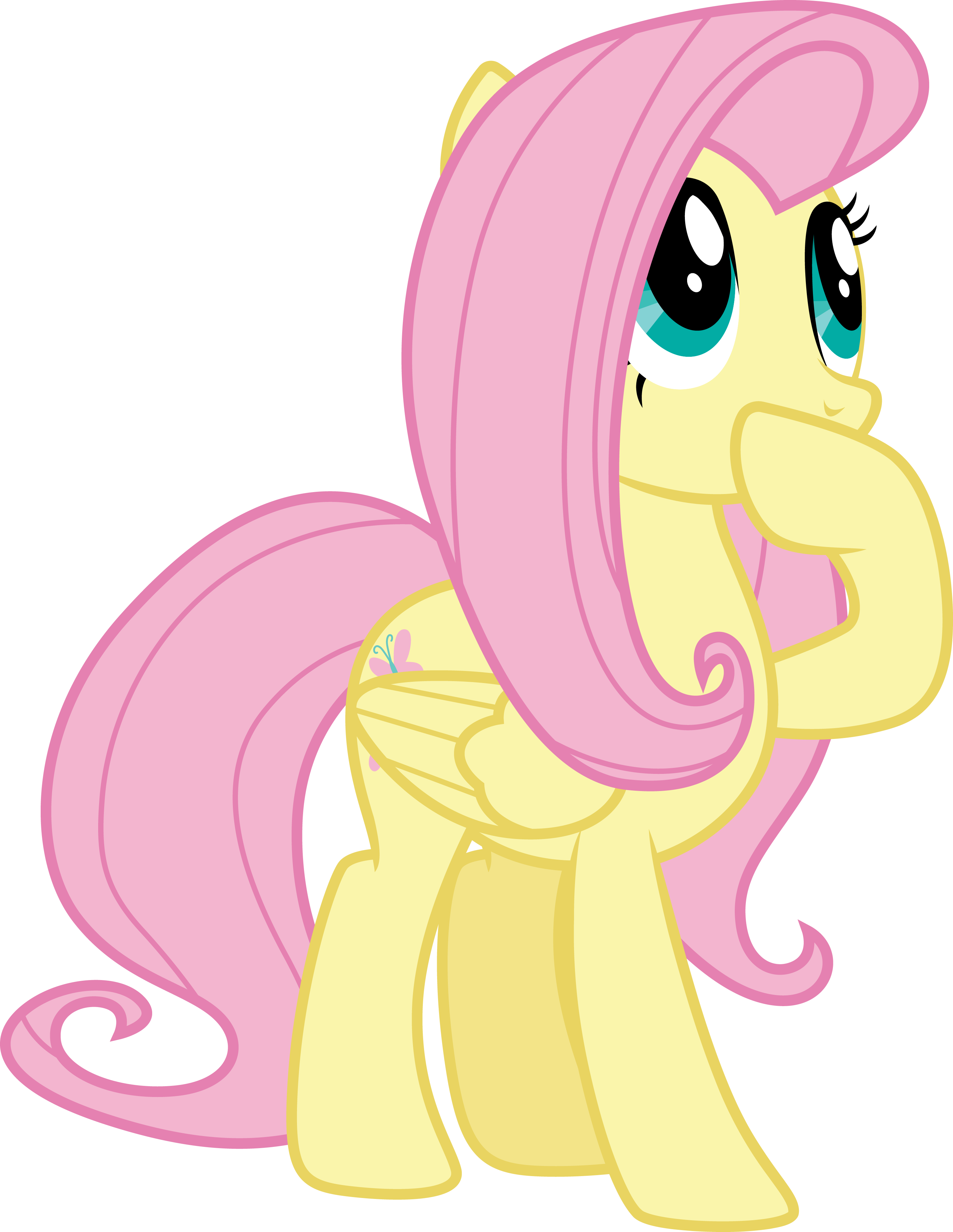 #3439813 - safe, artist:cloudy glow, fluttershy, pegasus, pony, g4, my ...